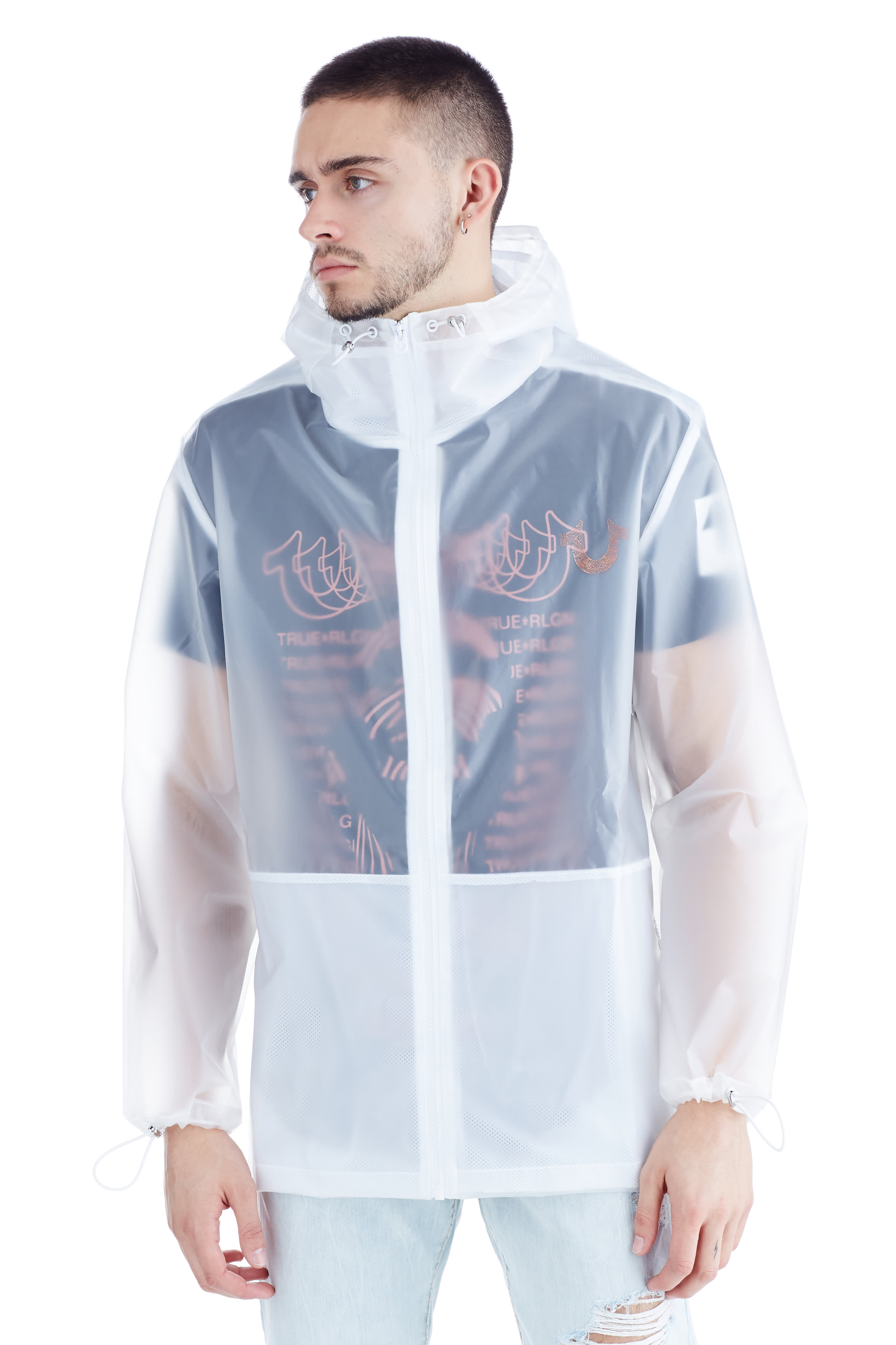 MENS TRANSLUCENT CIRCUIT ANORAK JACKET