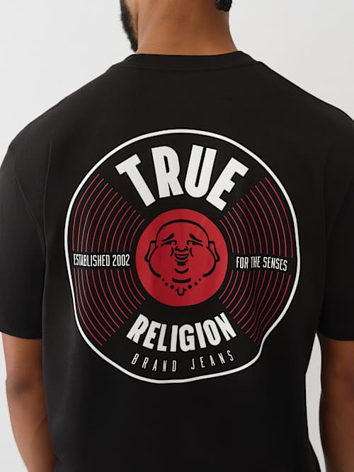 BUDDHA RECORD GRAPHIC TEE