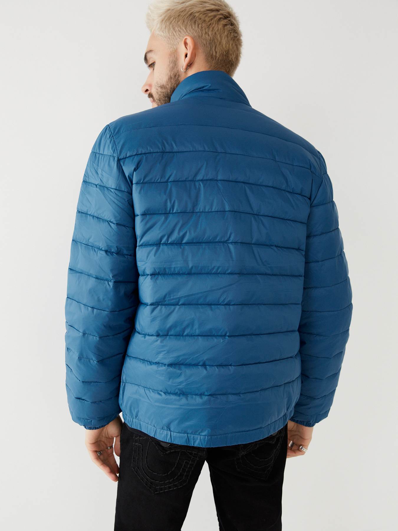 SLIM PUFFER JACKET - Blue | True Religion