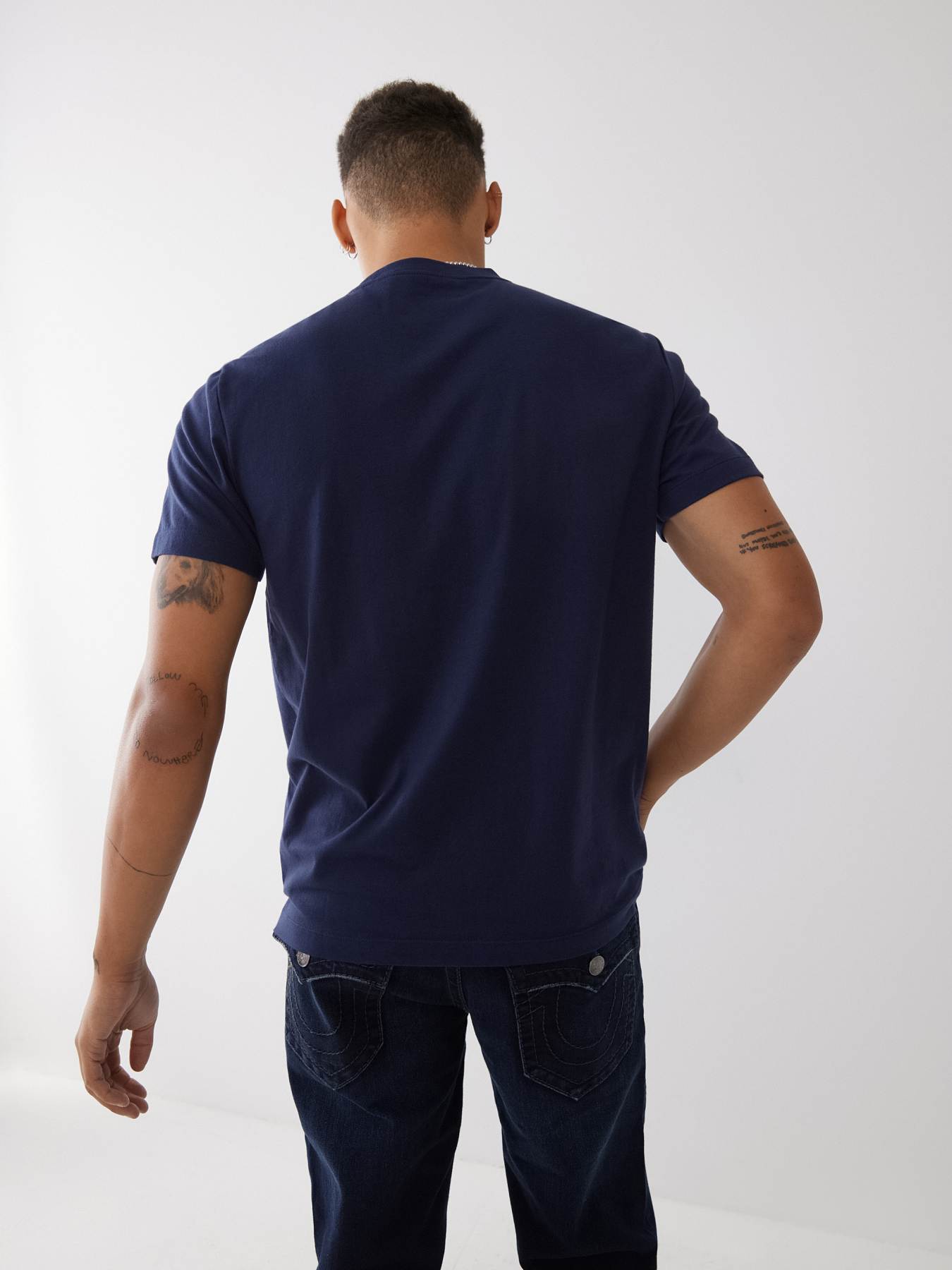 TRUE LOGO TEE - Blue | True Religion