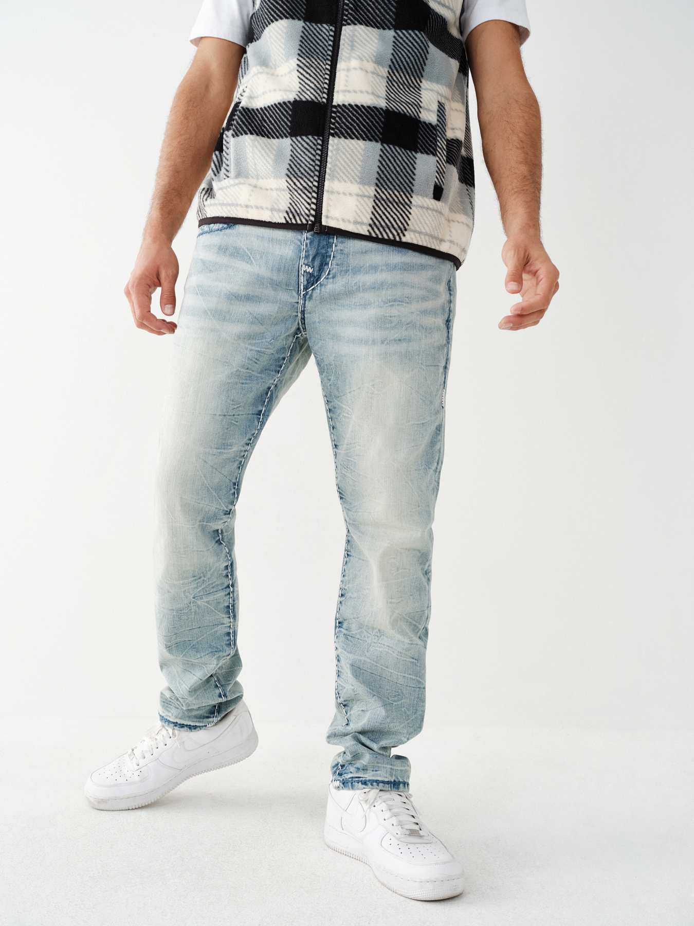 ROCCO SUPER T STITCH SKINNY JEAN 32"