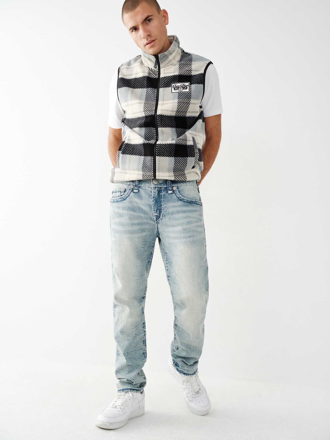 ROCCO SUPER T STITCH SKINNY JEAN 32"