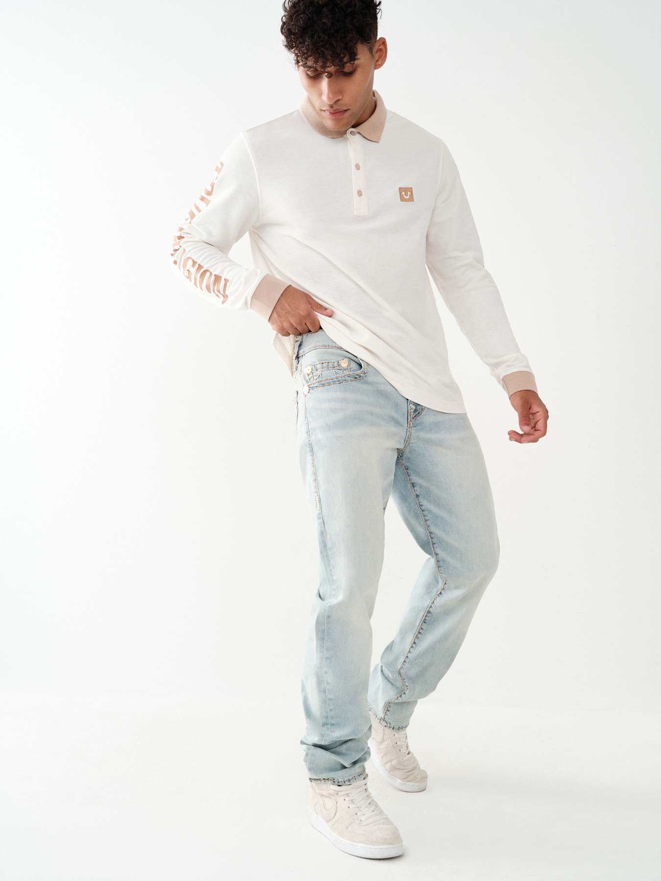 GENO SUPER T STITCH SLIM JEAN