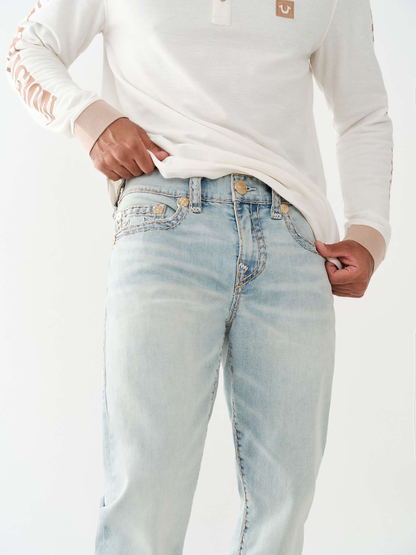 GENO SUPER T STITCH SLIM JEAN