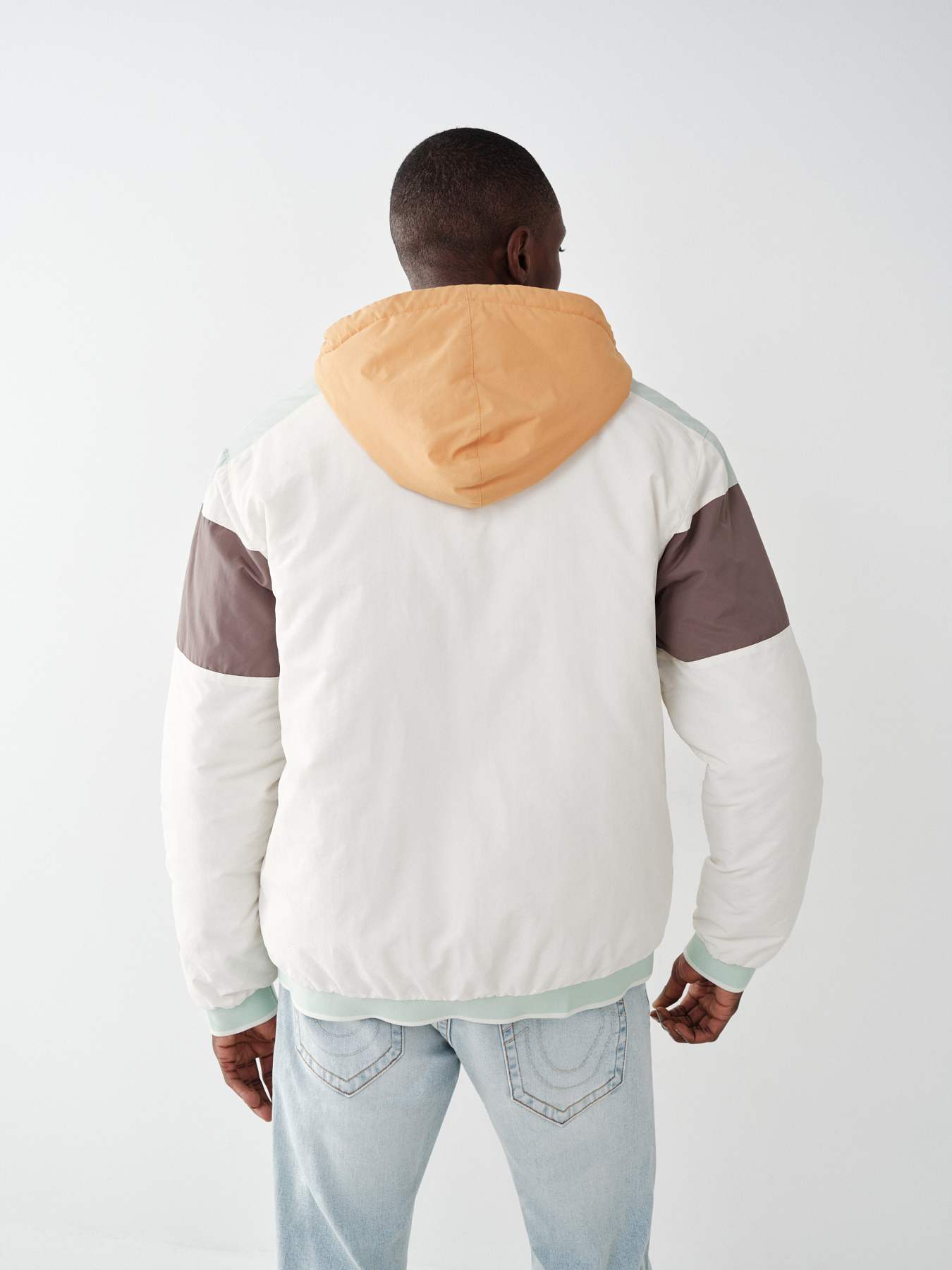 HOODED LOGO JACKET