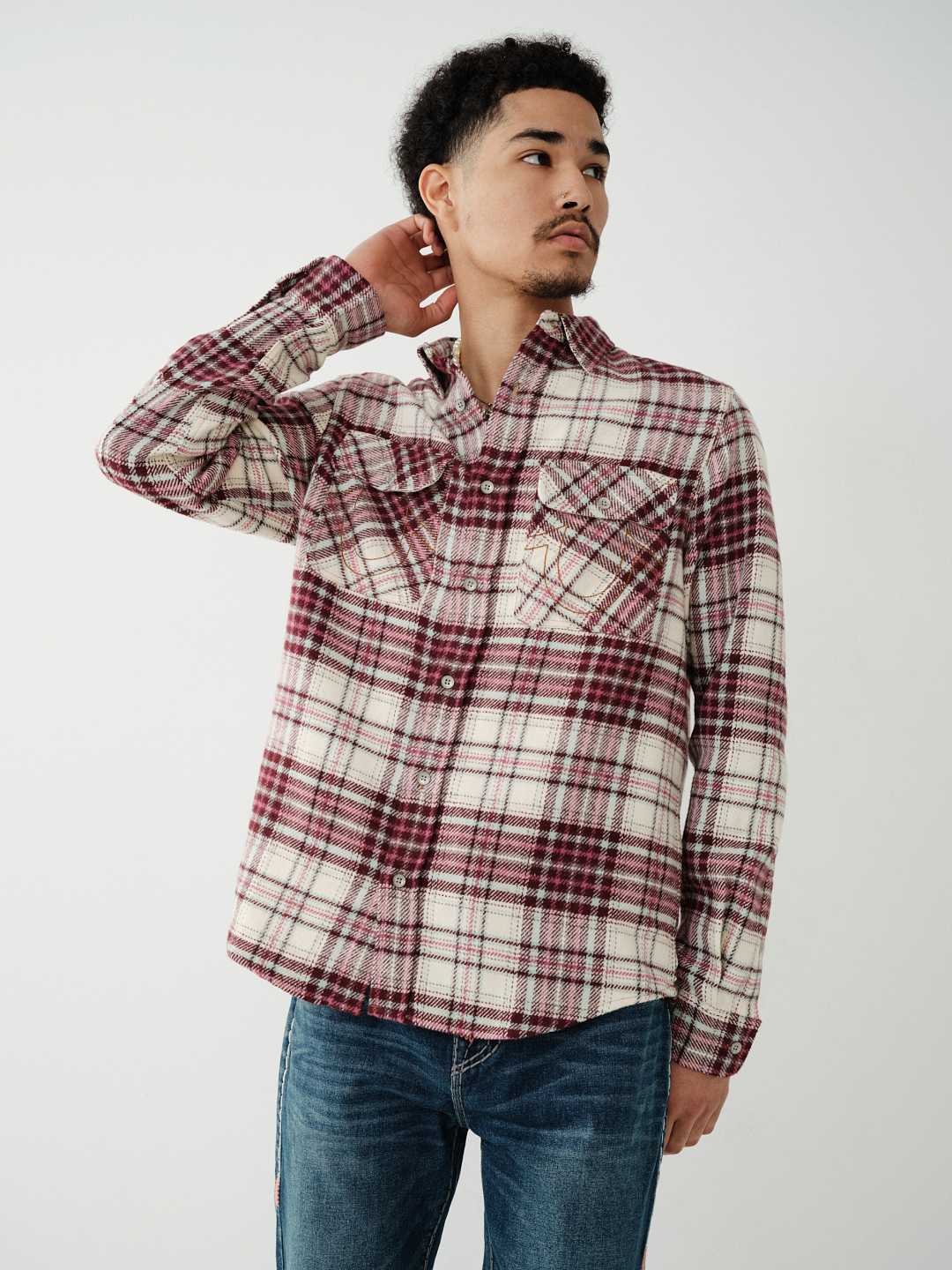 PLAID FLANNEL SHIRT