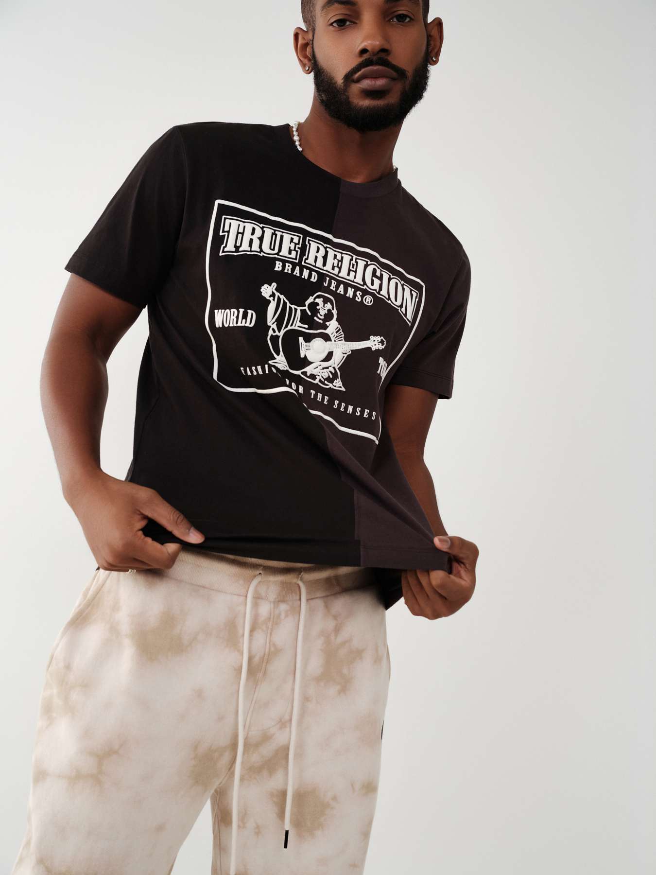 SPLIT LOGO TEE