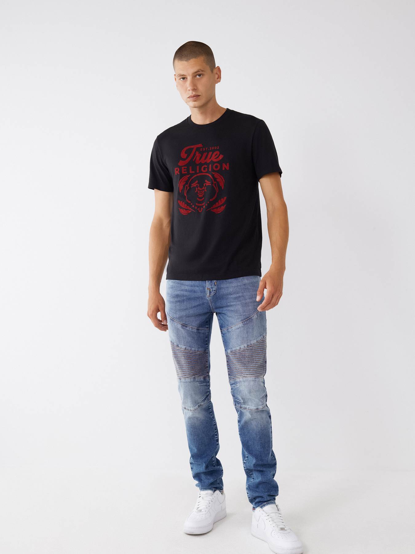 ROCCO MOTO STITCH SKINNY JEAN