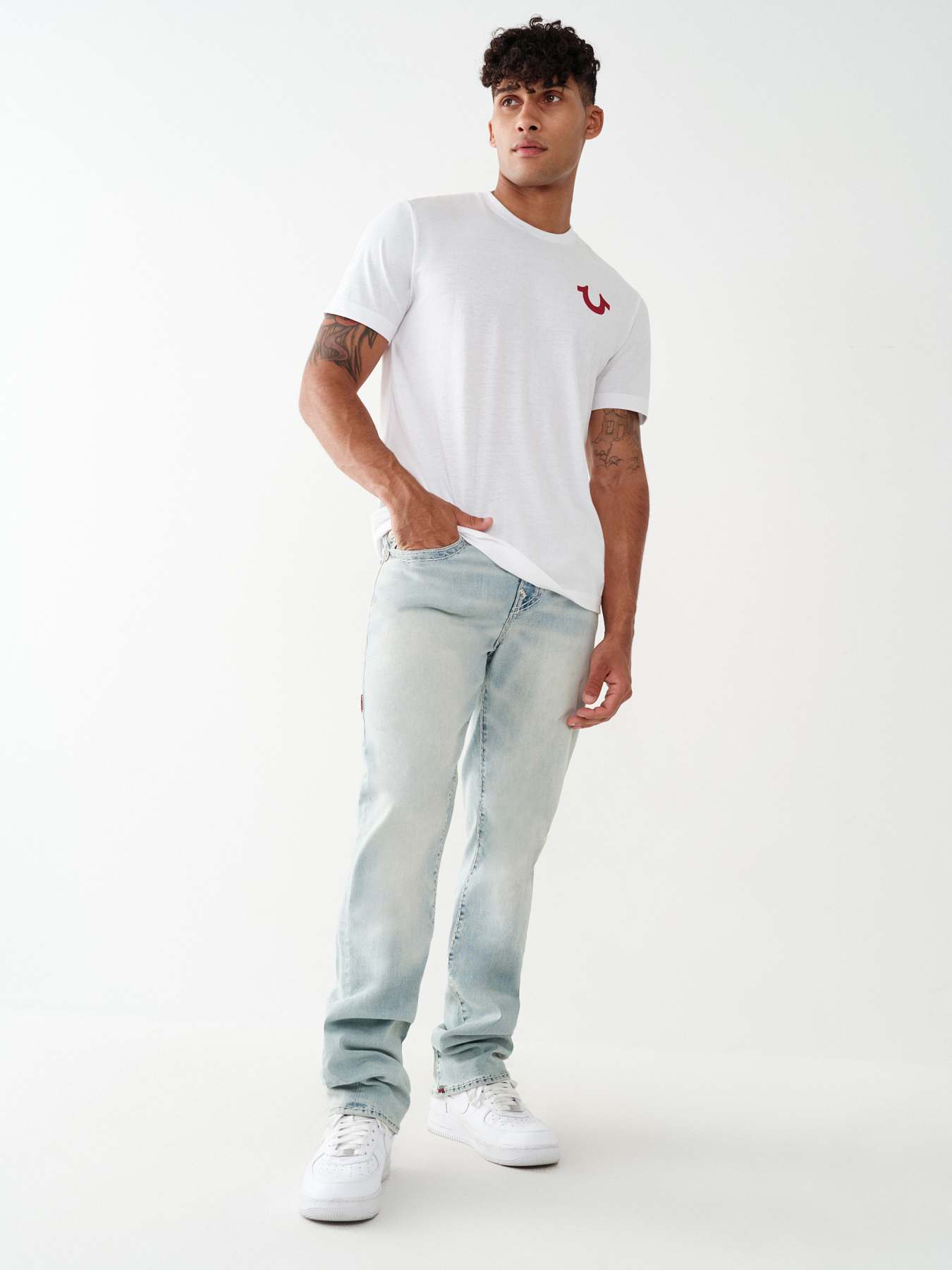 RICKY SUPER T STITCH STRAIGHT JEAN