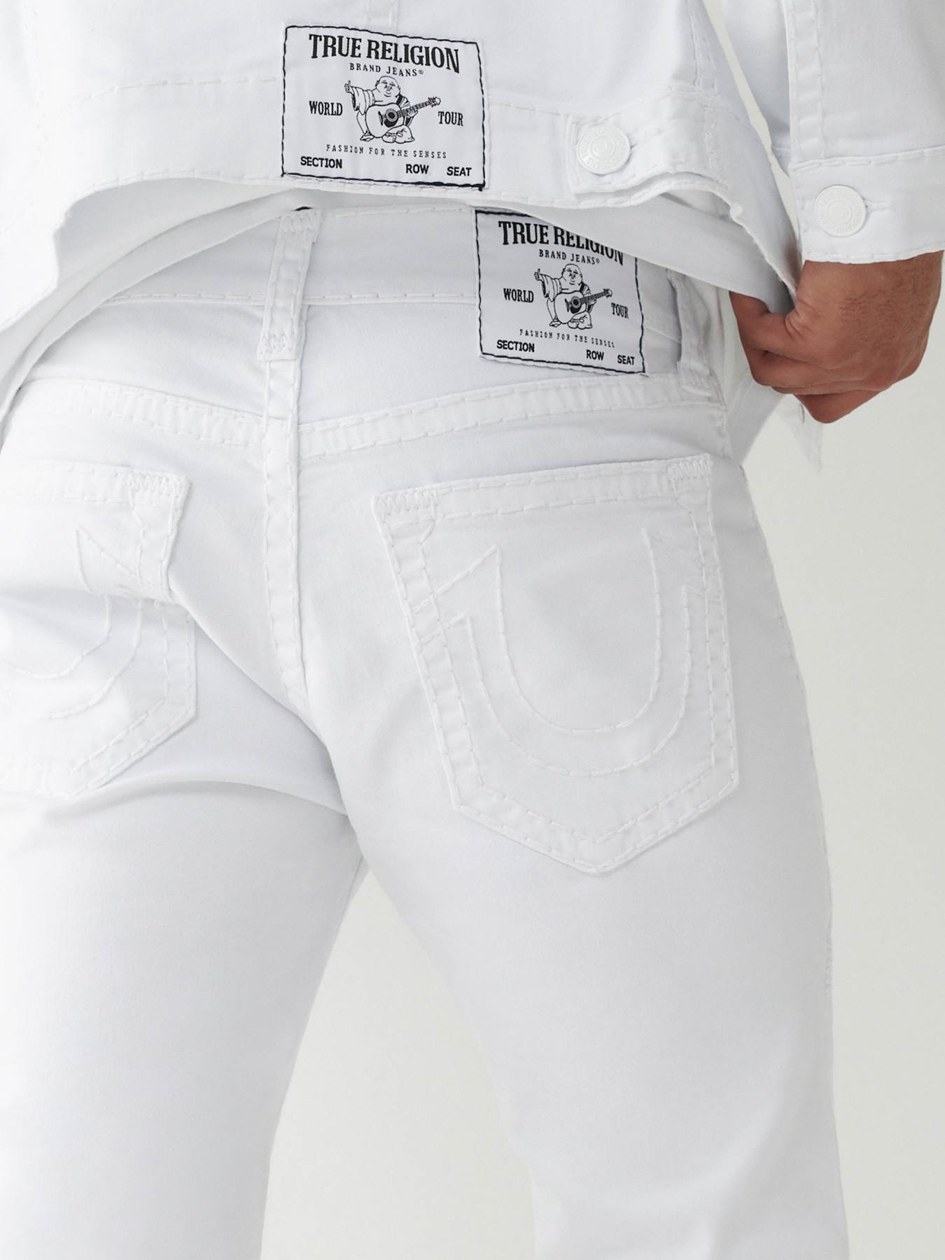 ROCCO SUPER T SKINNY JEAN 32 White True Religion