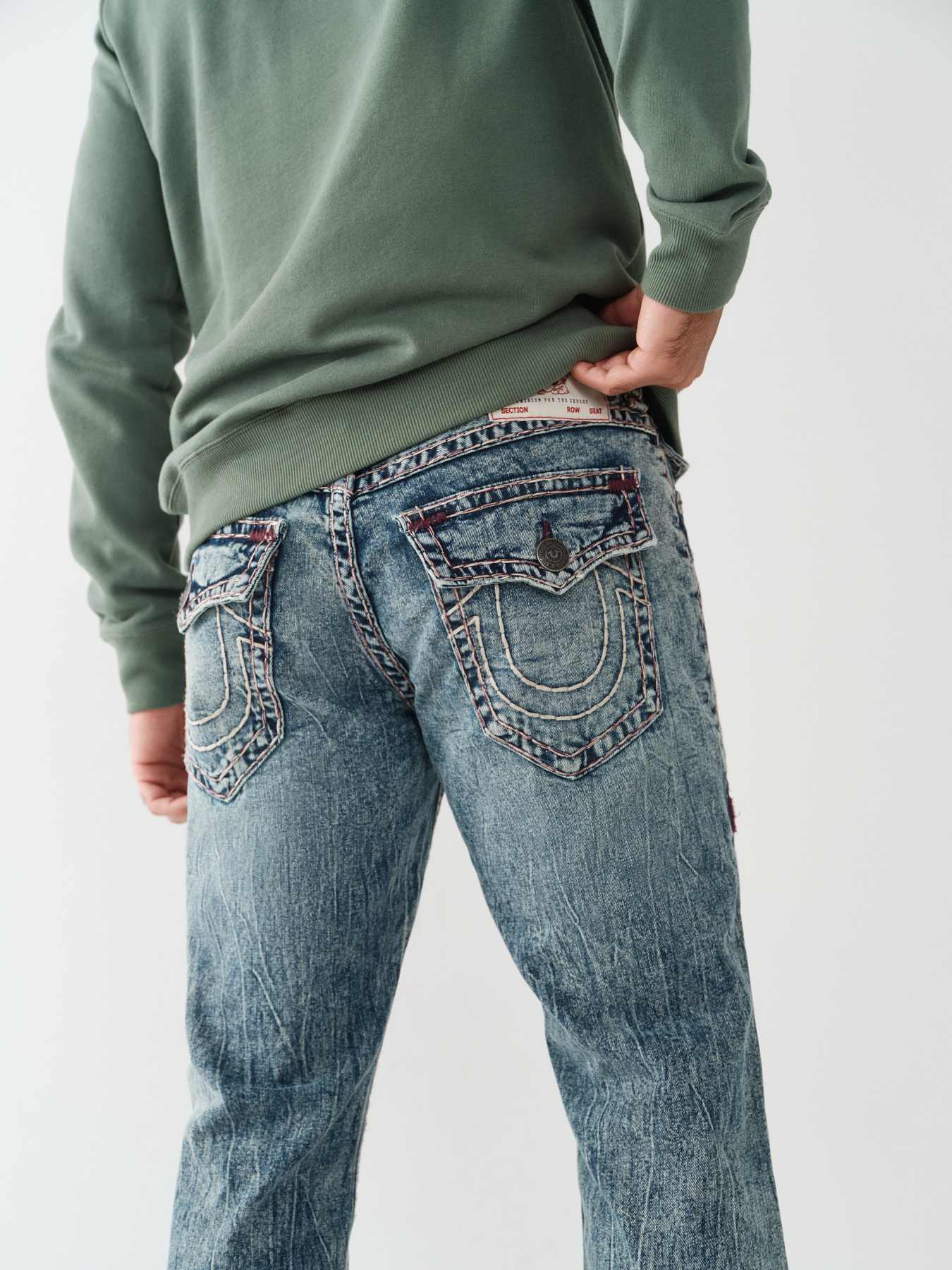 RICKY SUPER T STITCH STRAIGHT JEAN
