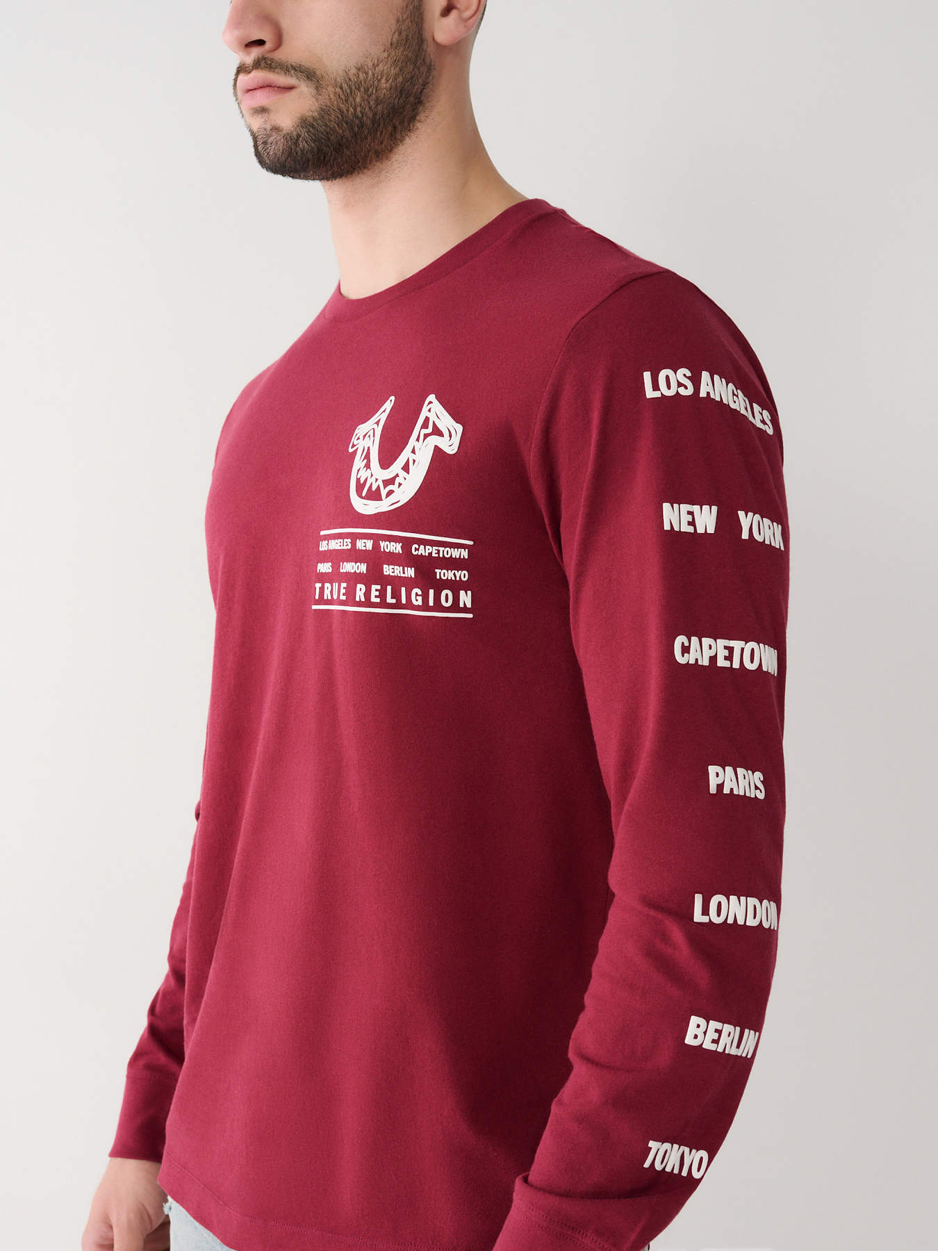 LONG SLEEVE LOGO TOUR TEE