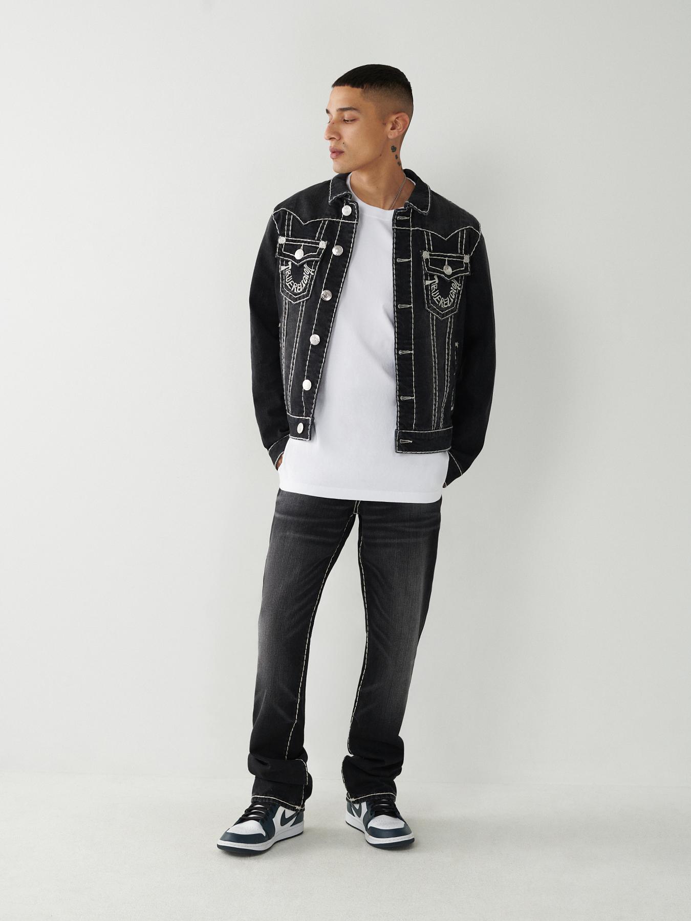 JIMMY SUPER T STITCH DENIM JACKET