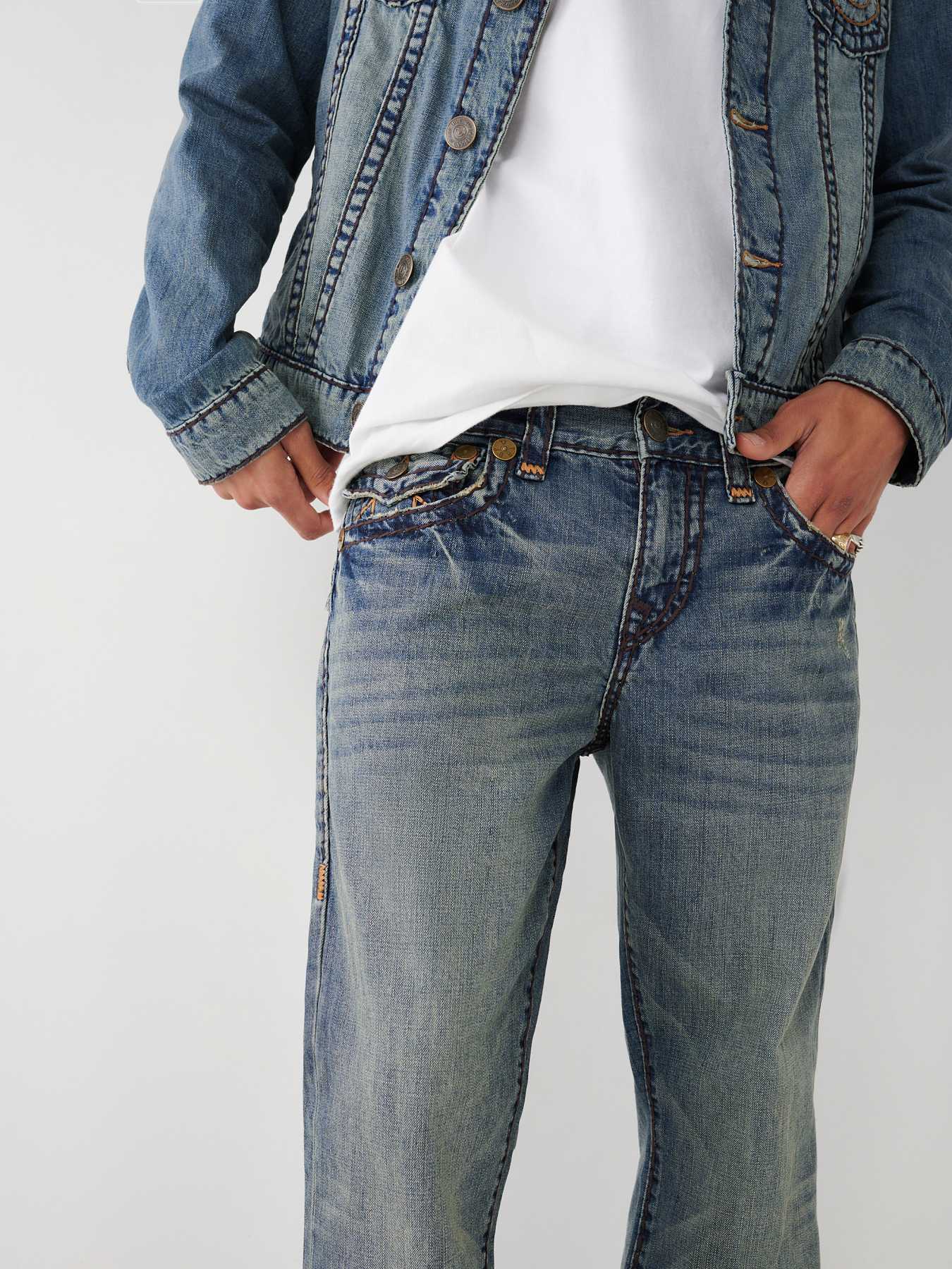 RICKY SUPER T STITCH STRAIGHT JEAN | True Religion