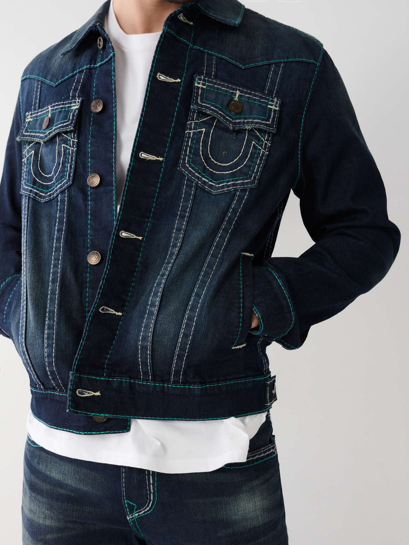 JIMMY MB3 MEGA BIG T DENIM JACKET