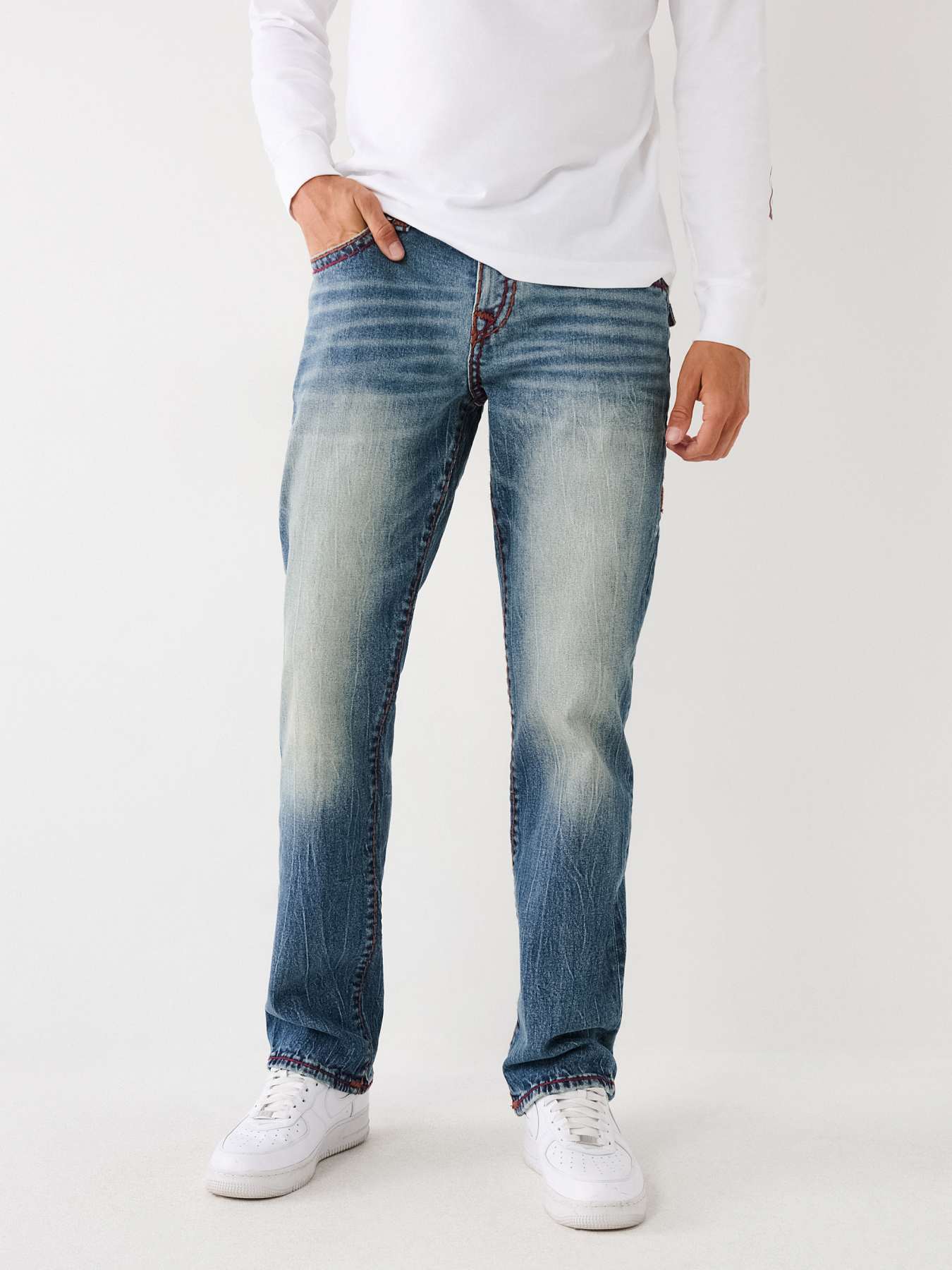 RICKY SUPER T STITCH STRAIGHT JEAN
