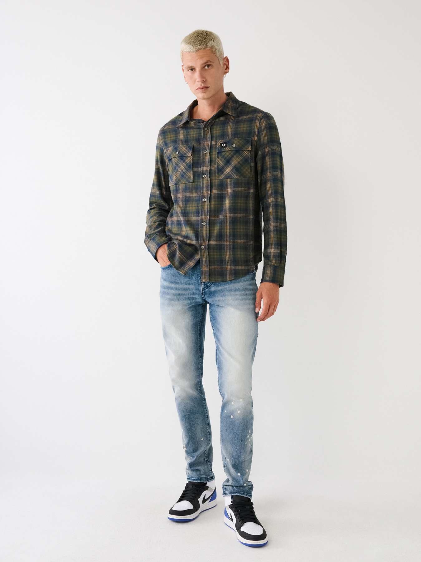 PLAID FLANNEL SHIRT