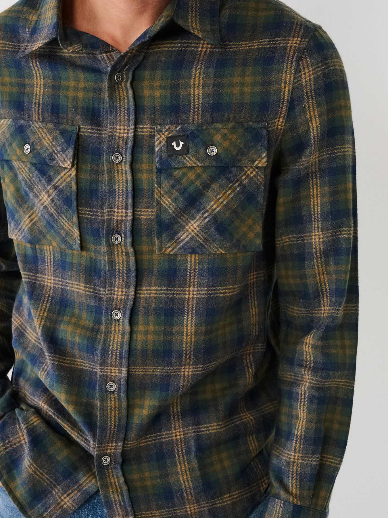 PLAID FLANNEL SHIRT