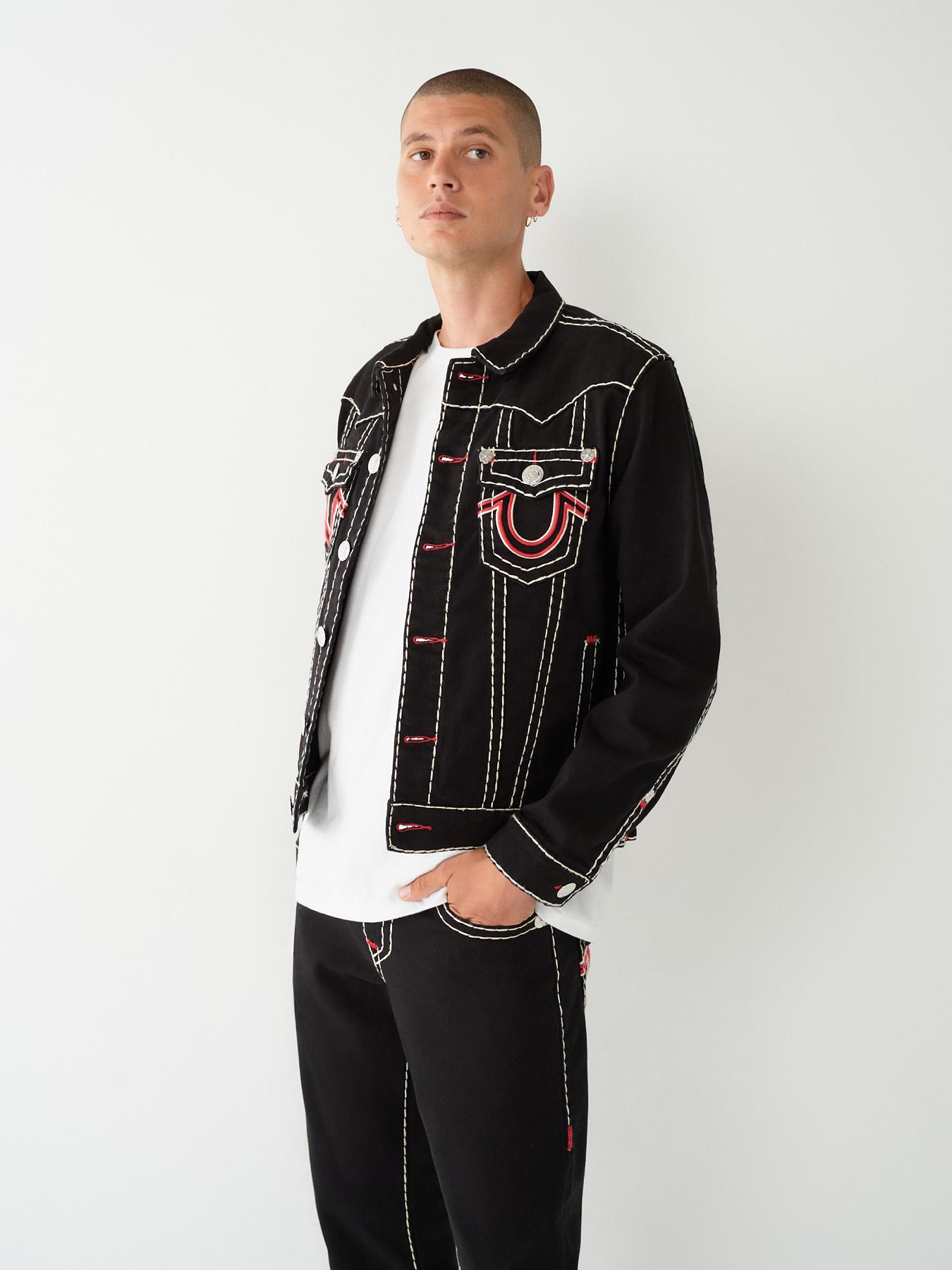 JIMMY SUPER T STITCH DENIM JACKET