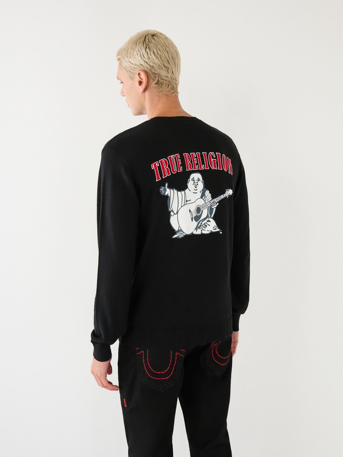 BUDDHA LOGO SWEATER
