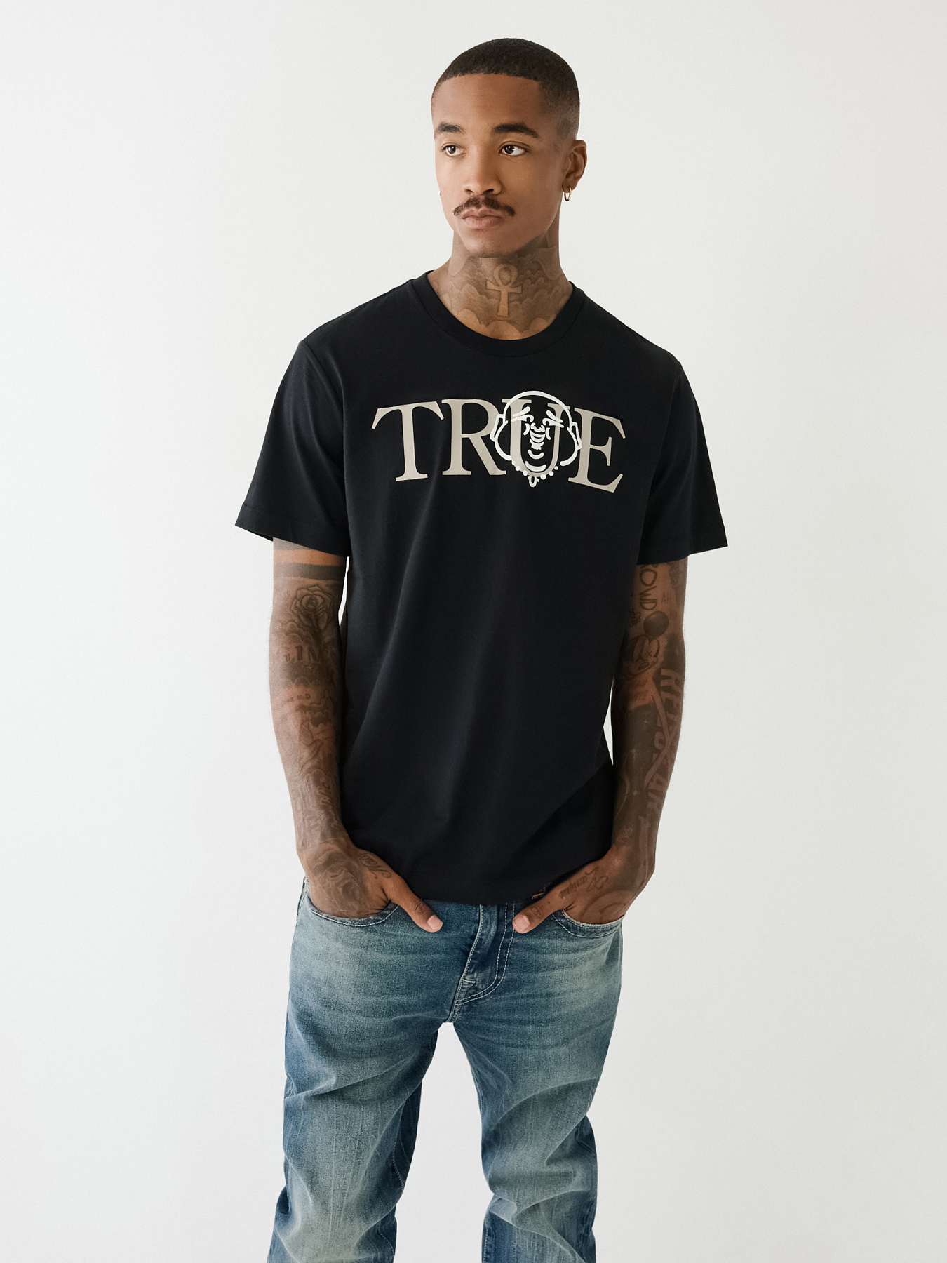 TRUE BUDDHA LOGO TEE