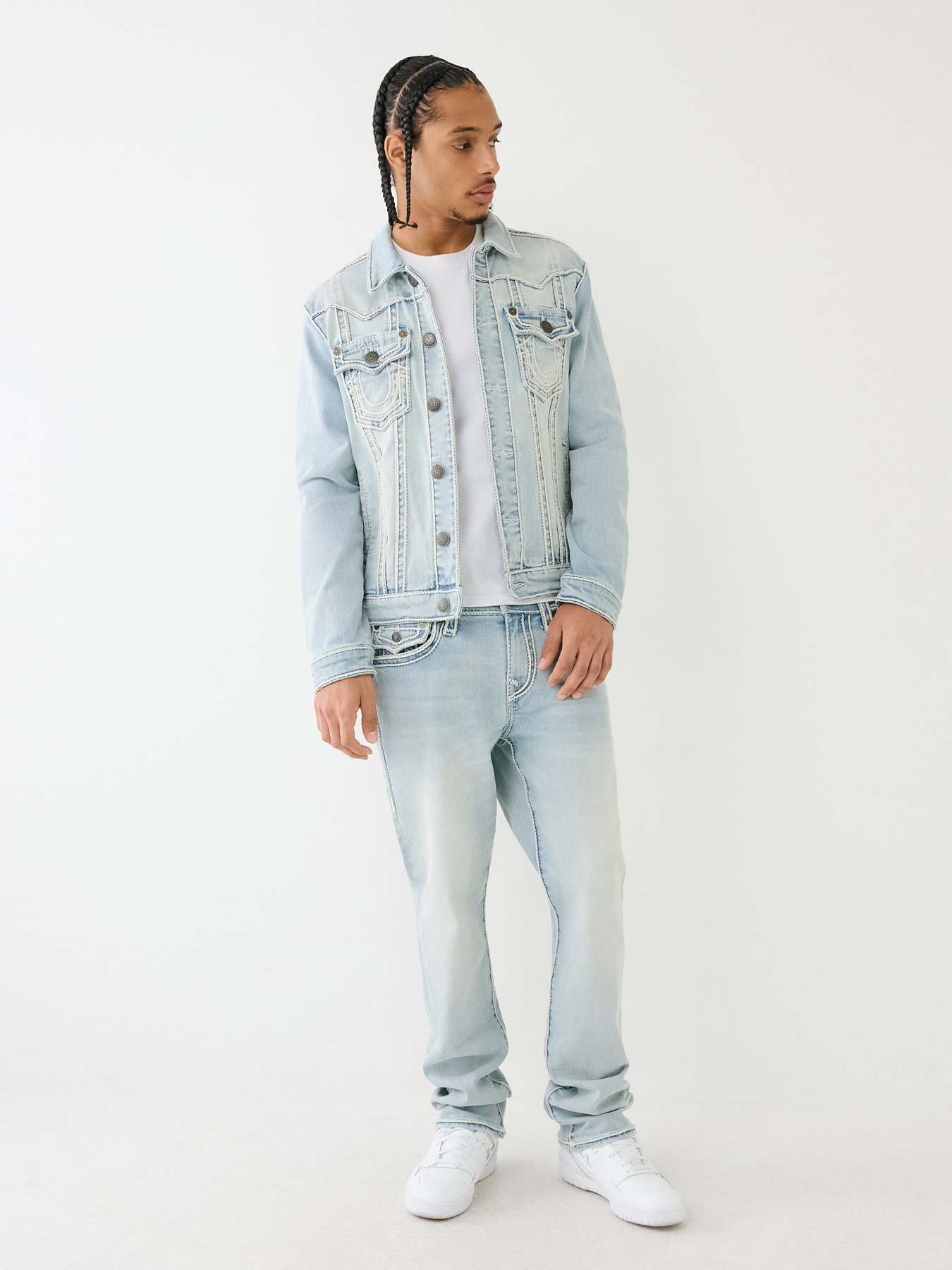 JIMMY ROPE STITCH DENIM JACKET | True Religion