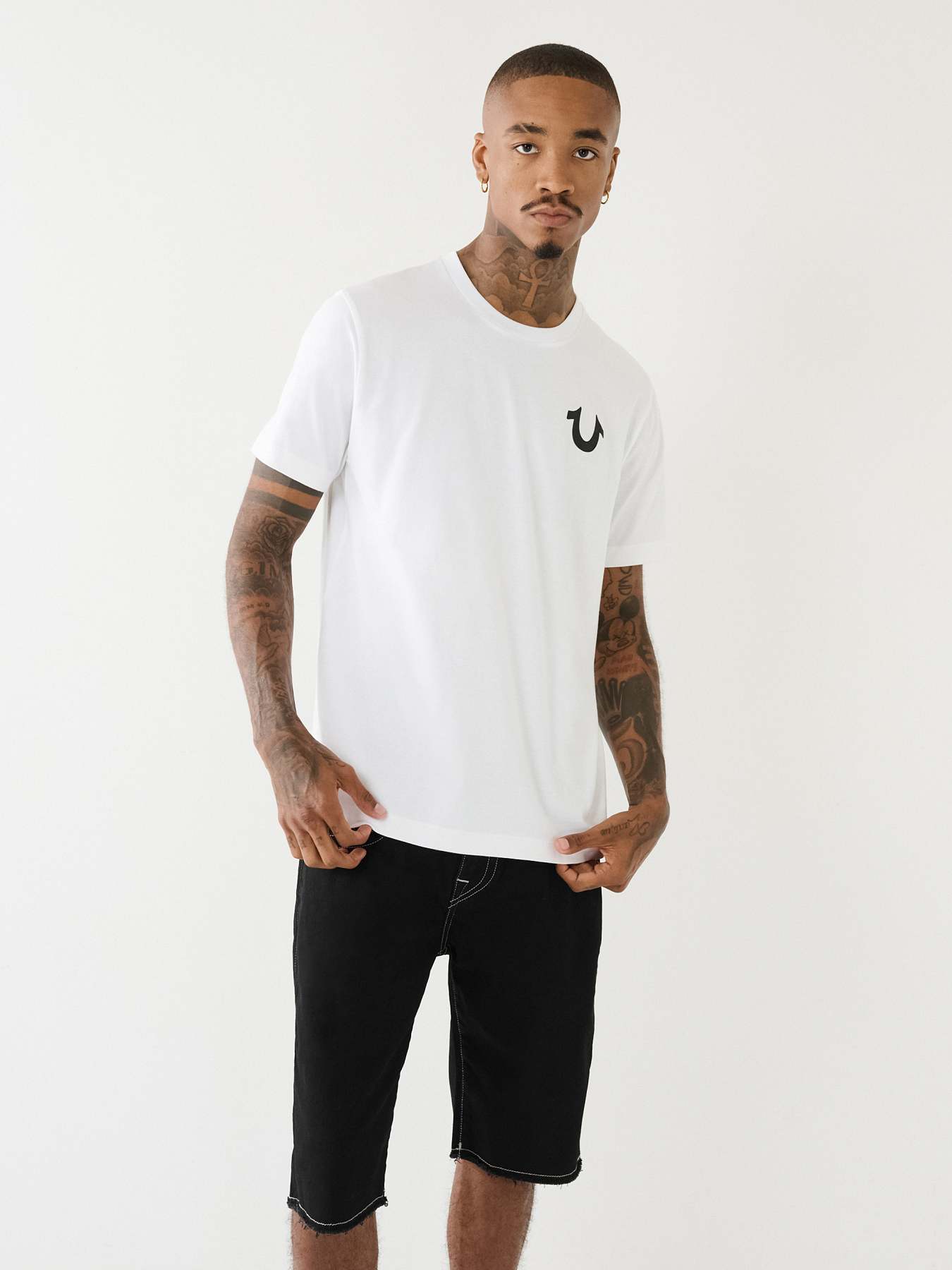 MULTI LOGO CREW TEE | True Religion