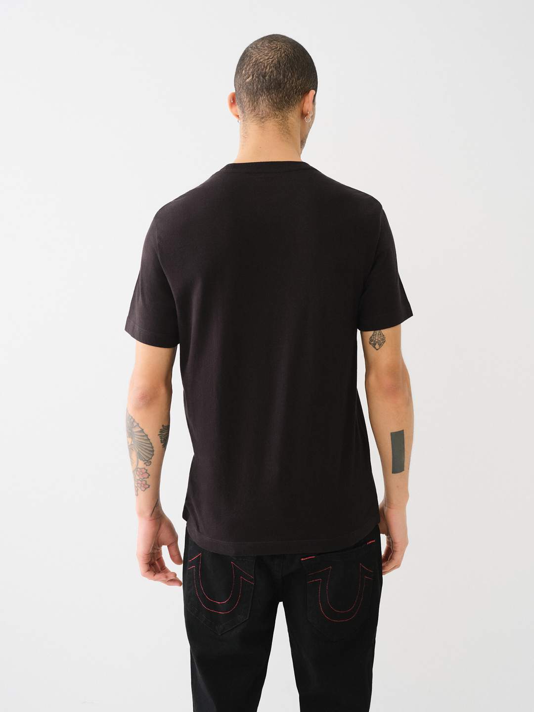 METALLIC TRUE RELIGION TEE