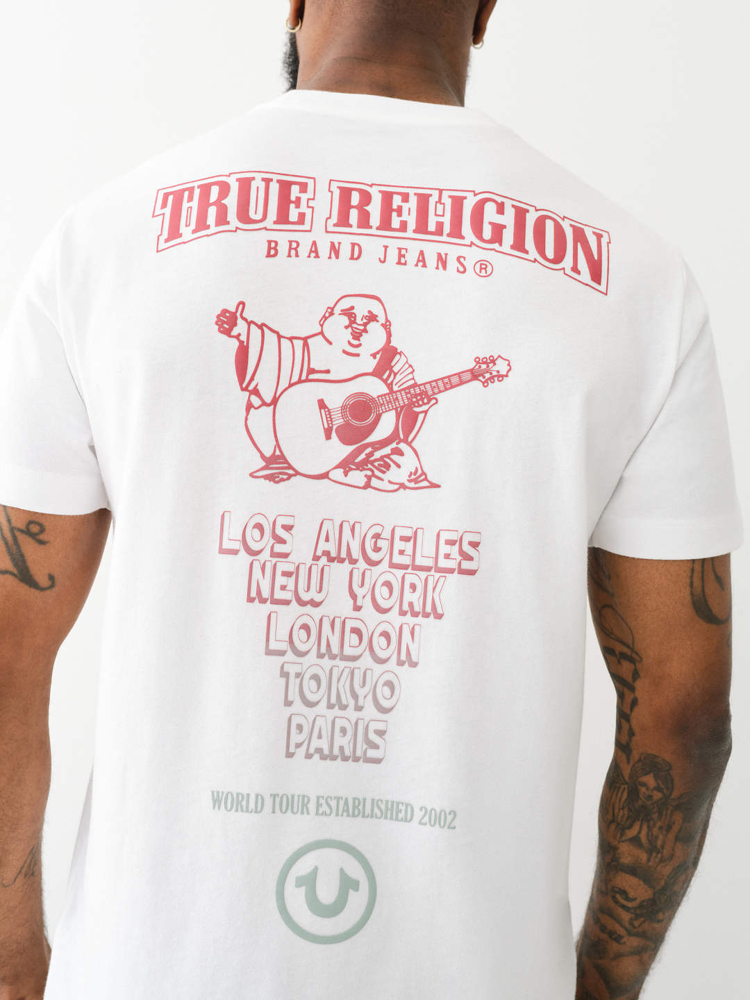 OMBRE LOGO CREW TEE | True Religion