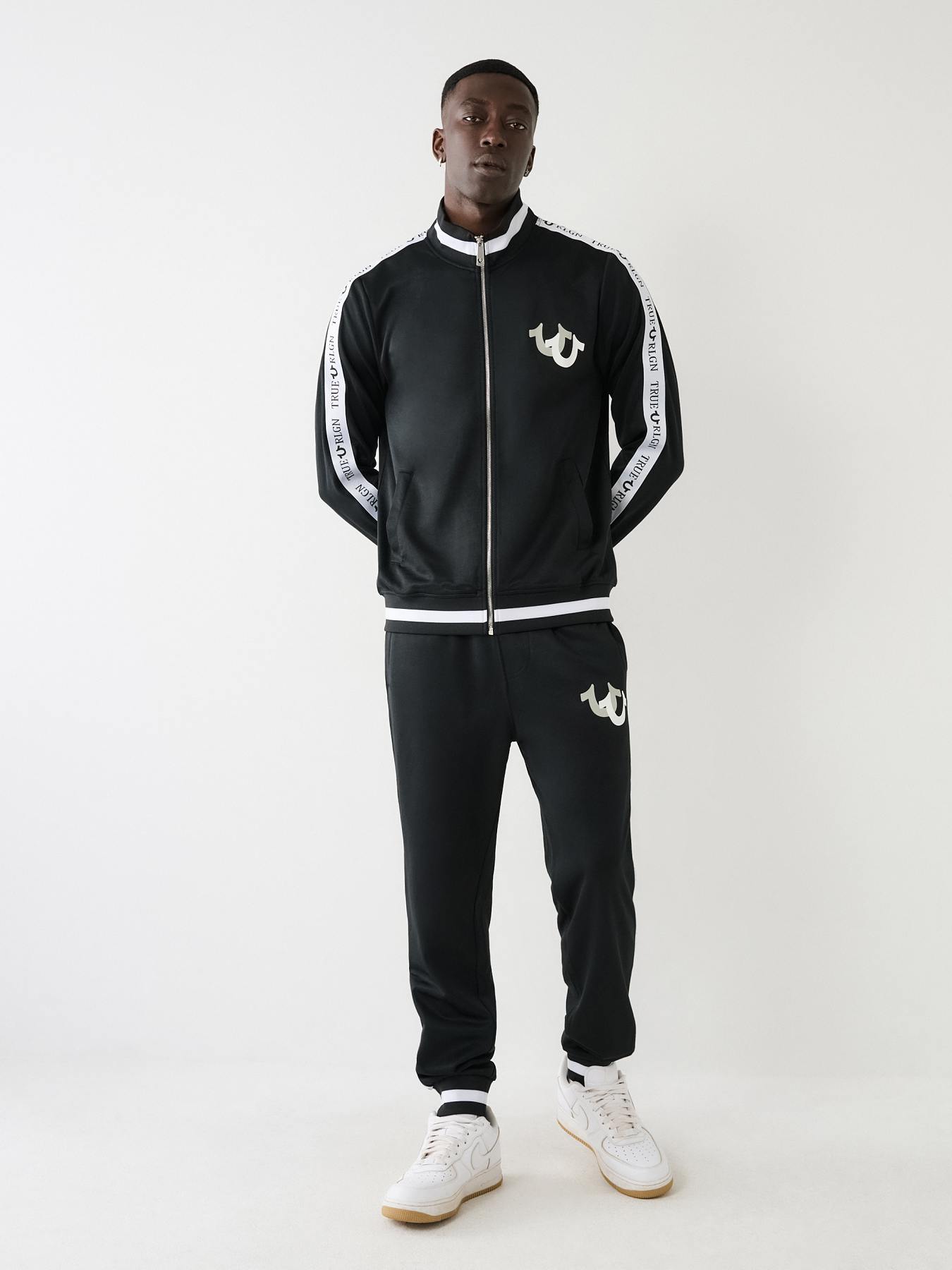 LOGO TRIM TRACK JACKET