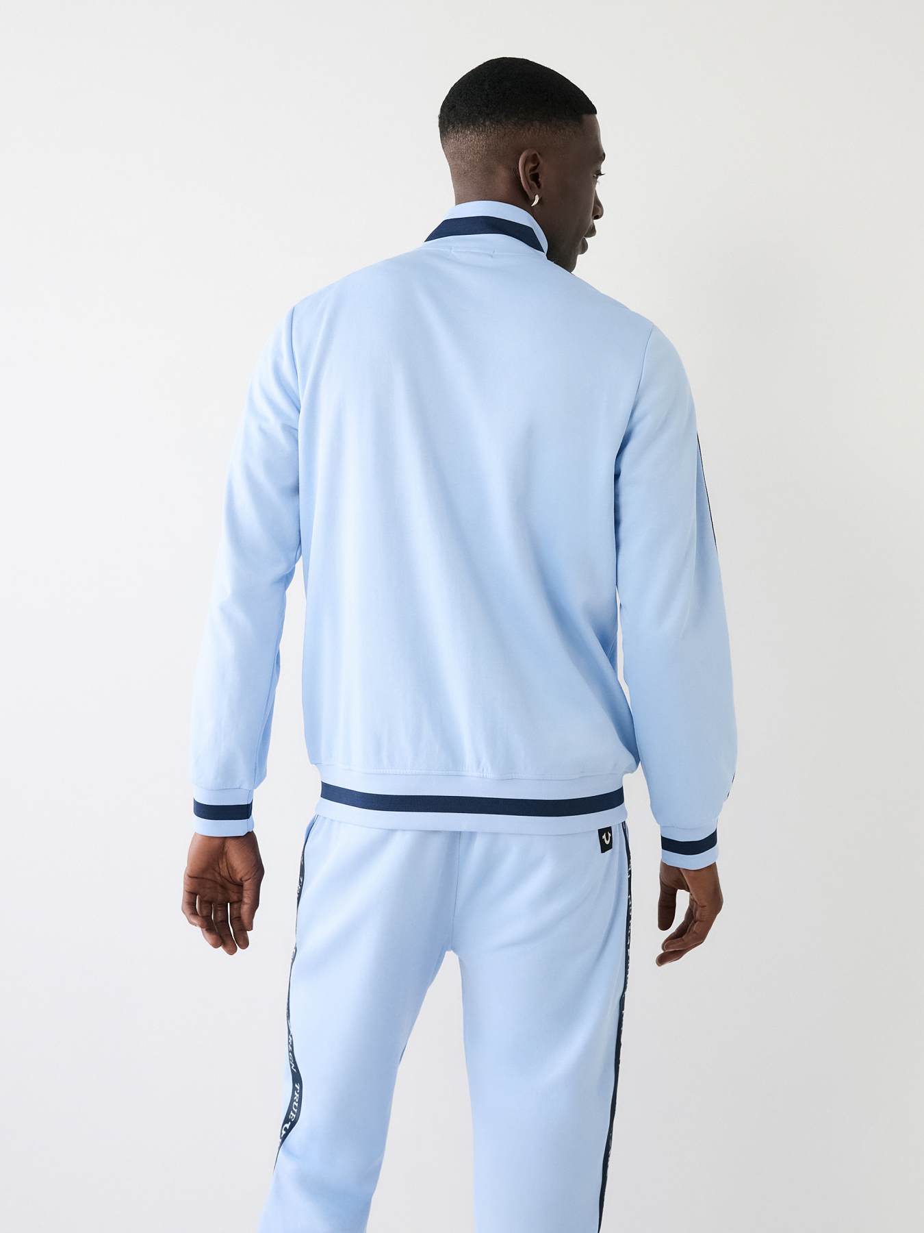 LOGO TRIM TRACK JACKET