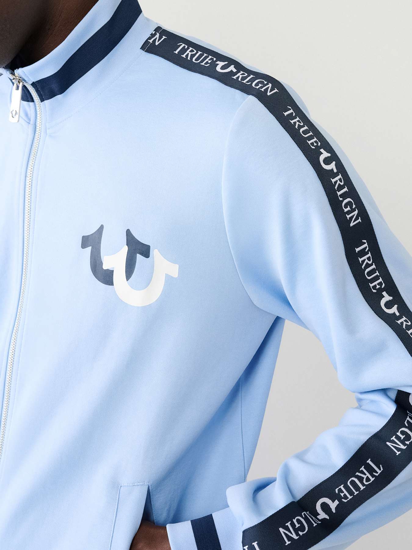 LOGO TRIM TRACK JACKET