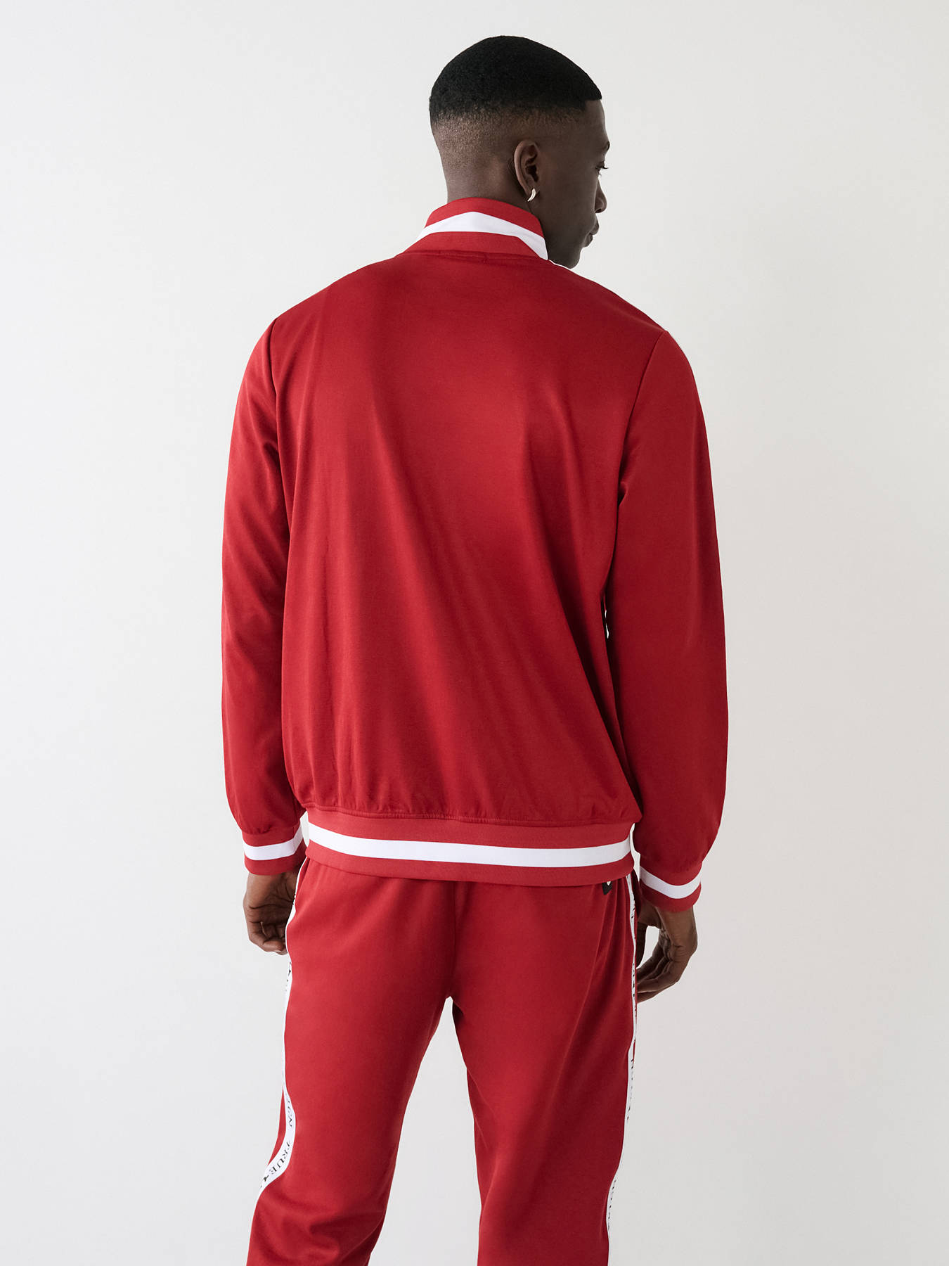 LOGO TRIM TRACK JACKET