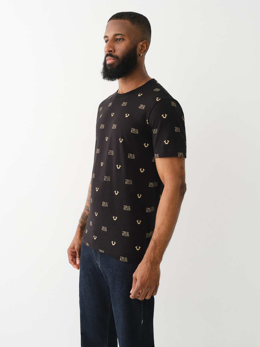 BRANDED MONOGRAM TEE