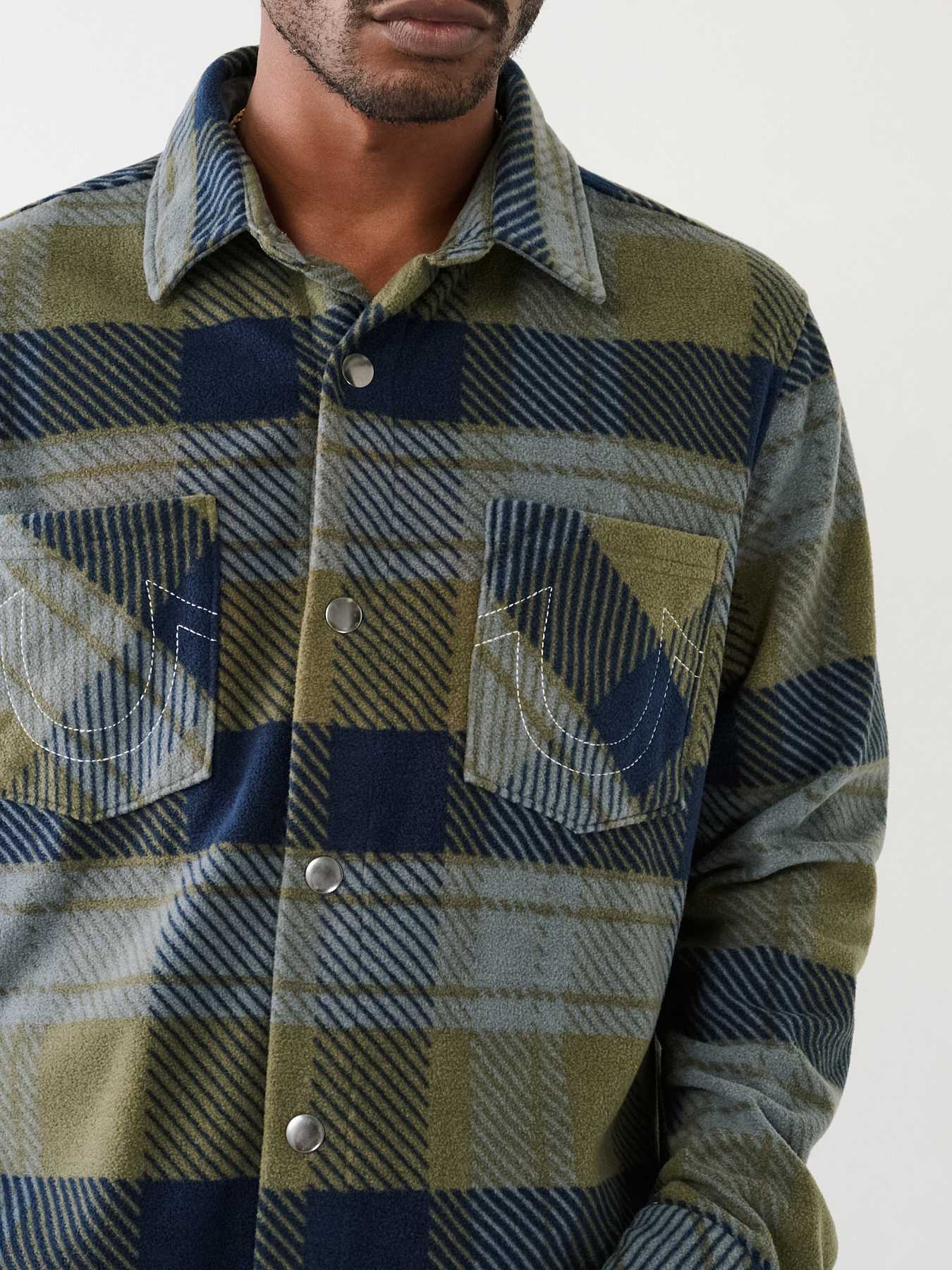 POLAR FLEECE SHACKET | True Religion