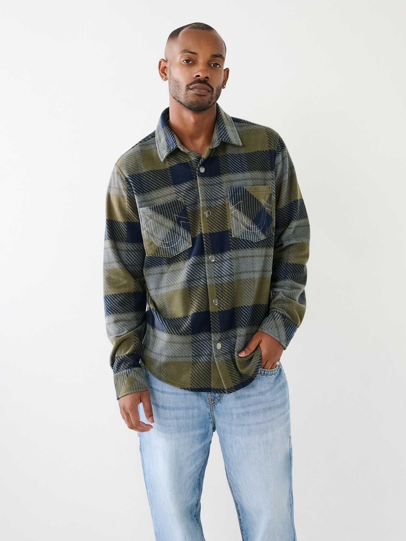 POLAR FLEECE SHACKET | True Religion