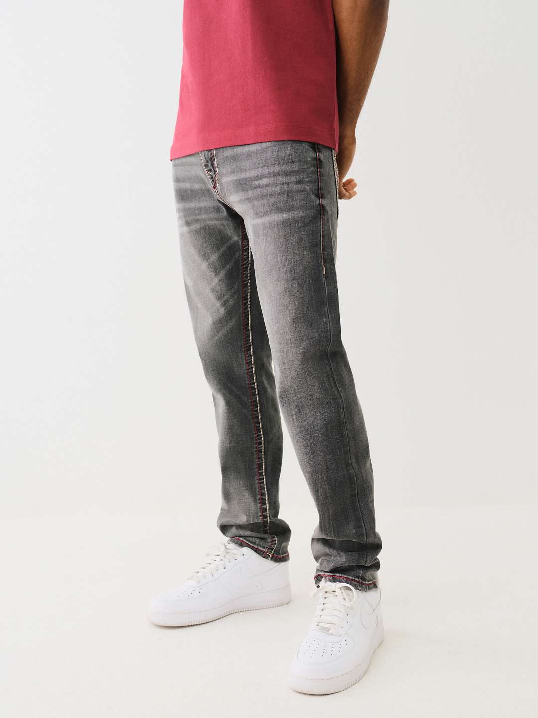 ROCCO BIG T SKINNY JEAN - Space Grey Wash | True Religion
