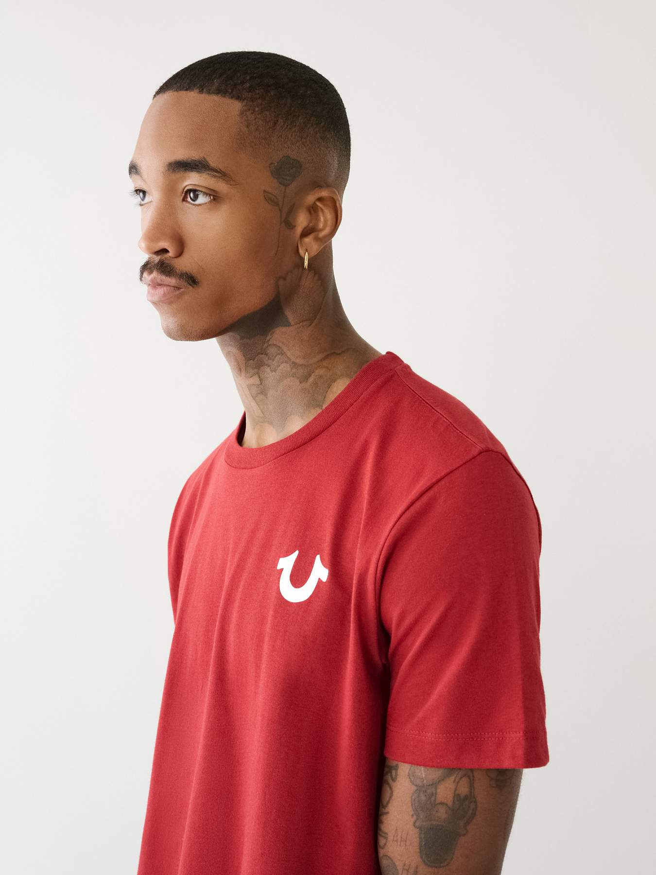TRUE RELIGION LOGO CREW TEE