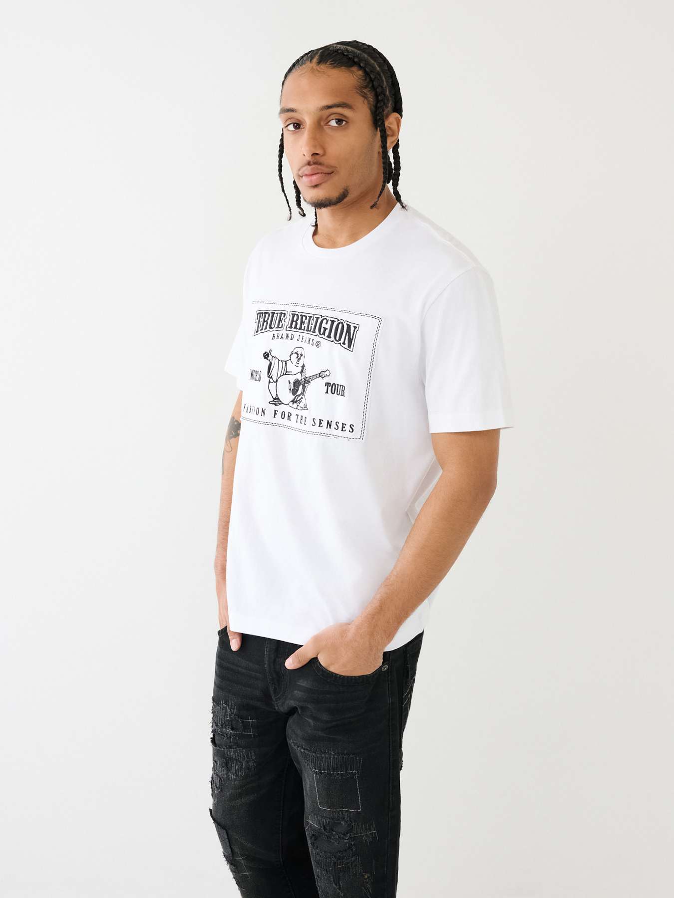 TR WORLD TOUR APPLIQUE TEE | True Religion