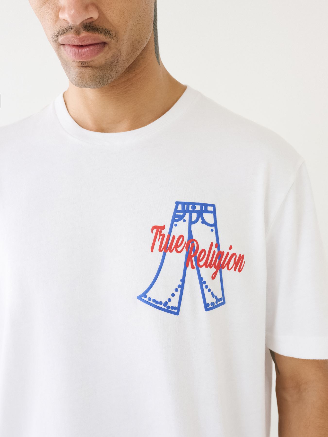 TR JEAN PUFF PRINT TEE