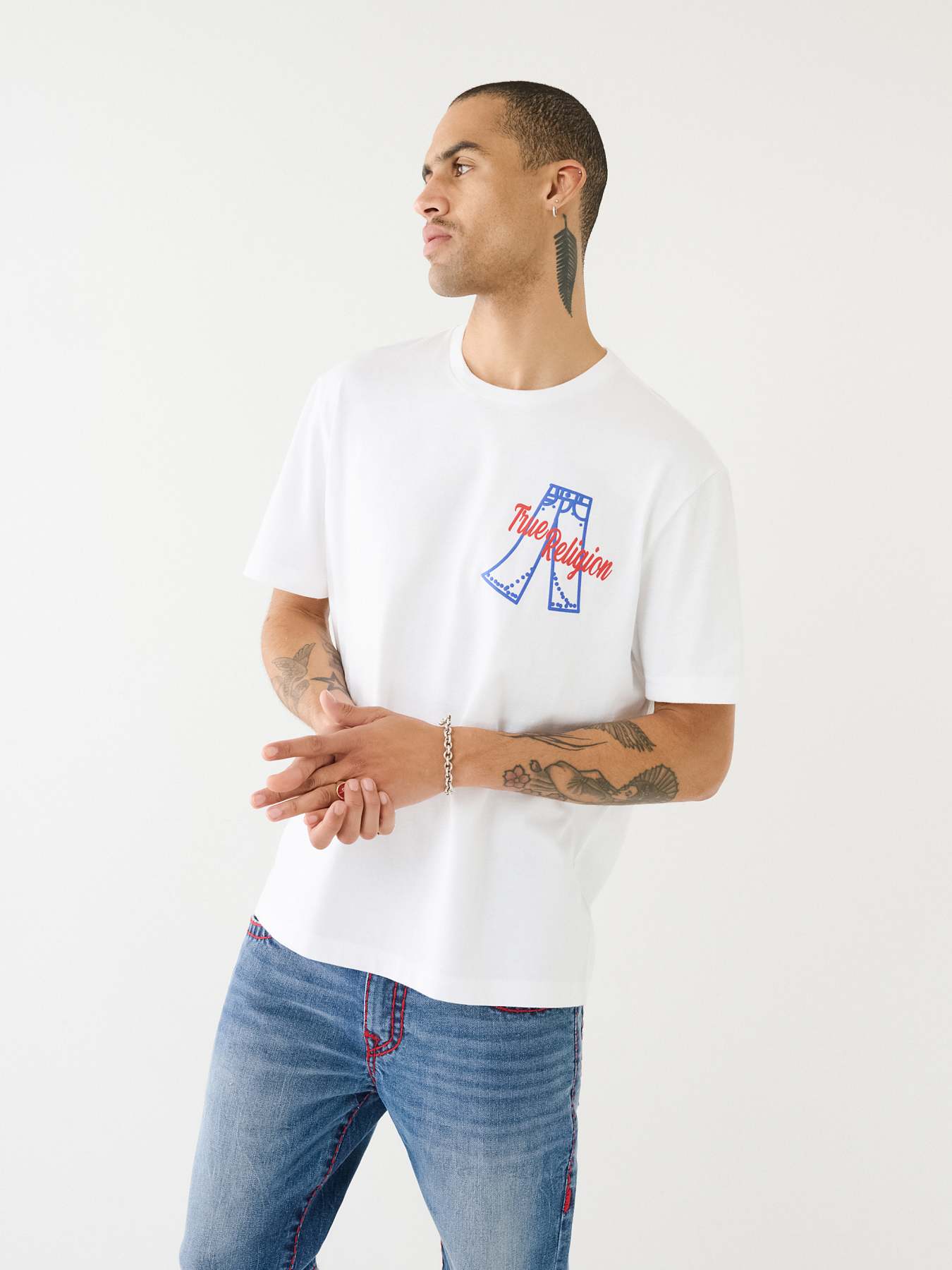 TR JEAN PUFF PRINT TEE
