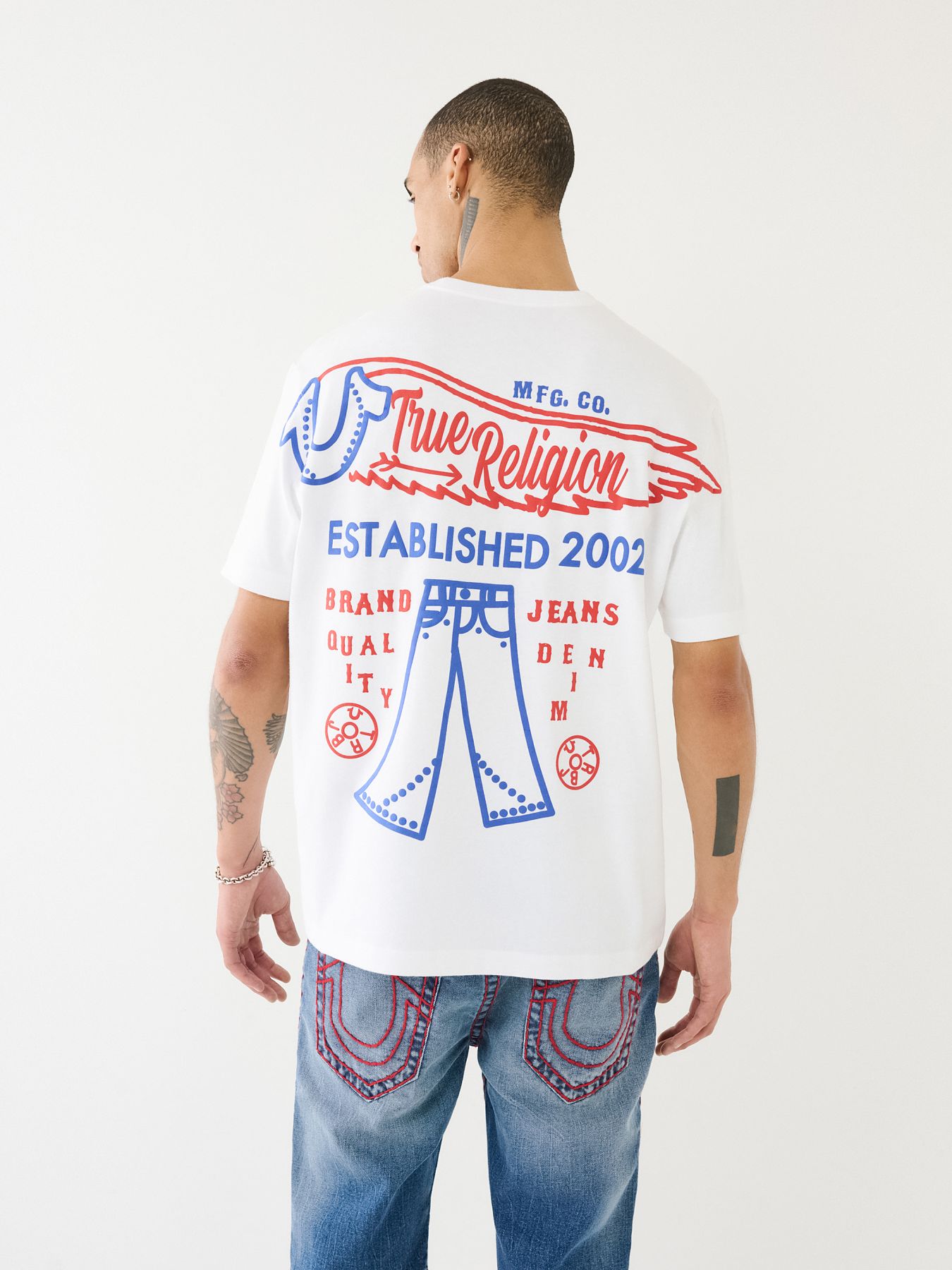 TR JEAN PUFF PRINT TEE