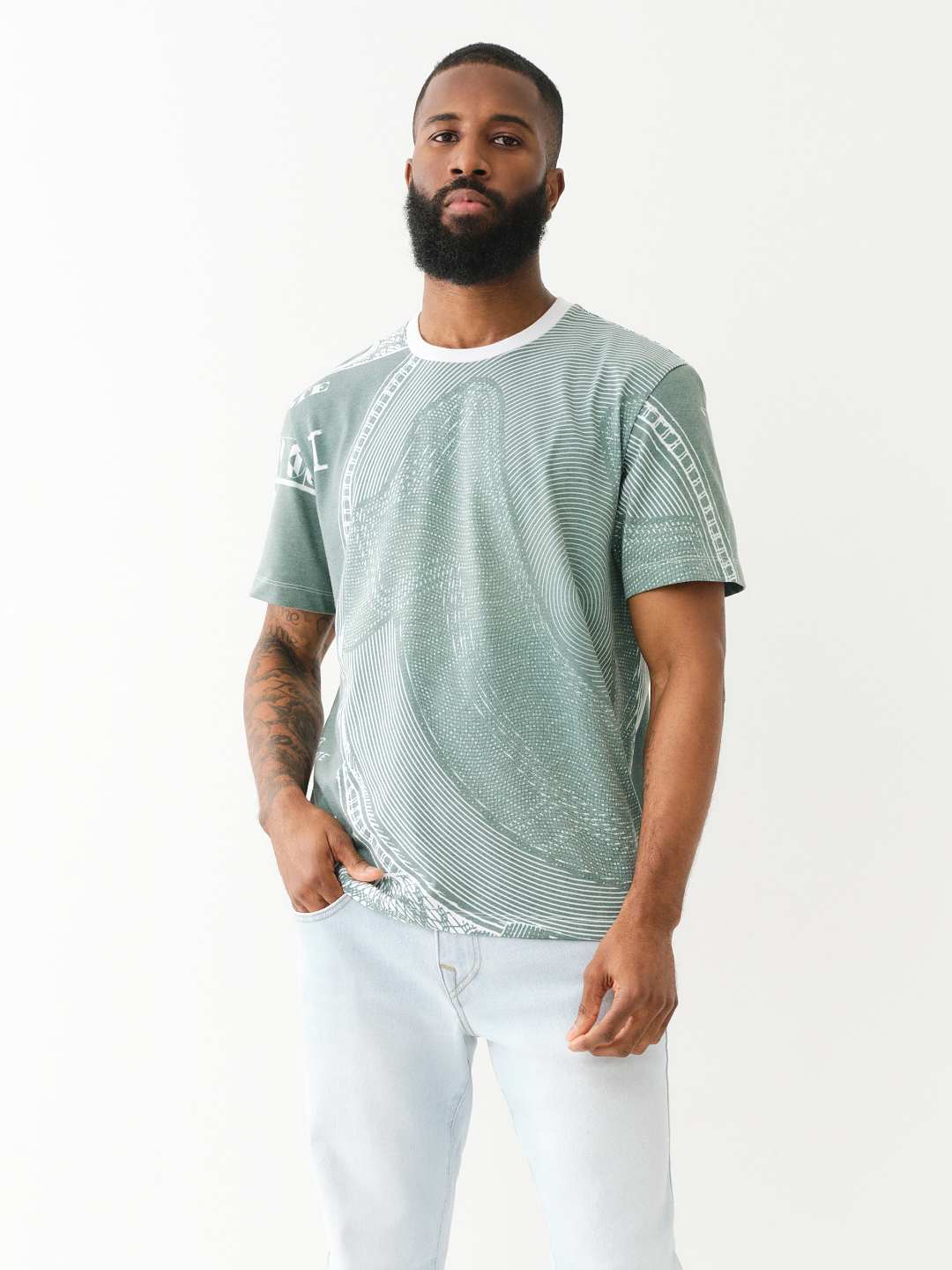 MONEY GRAPHIC TEE