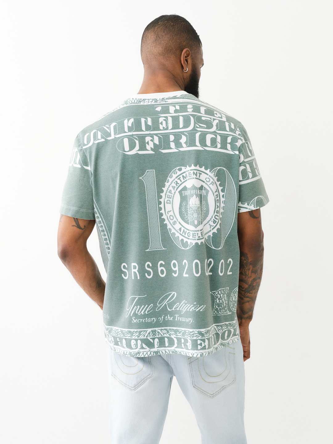 MONEY GRAPHIC TEE