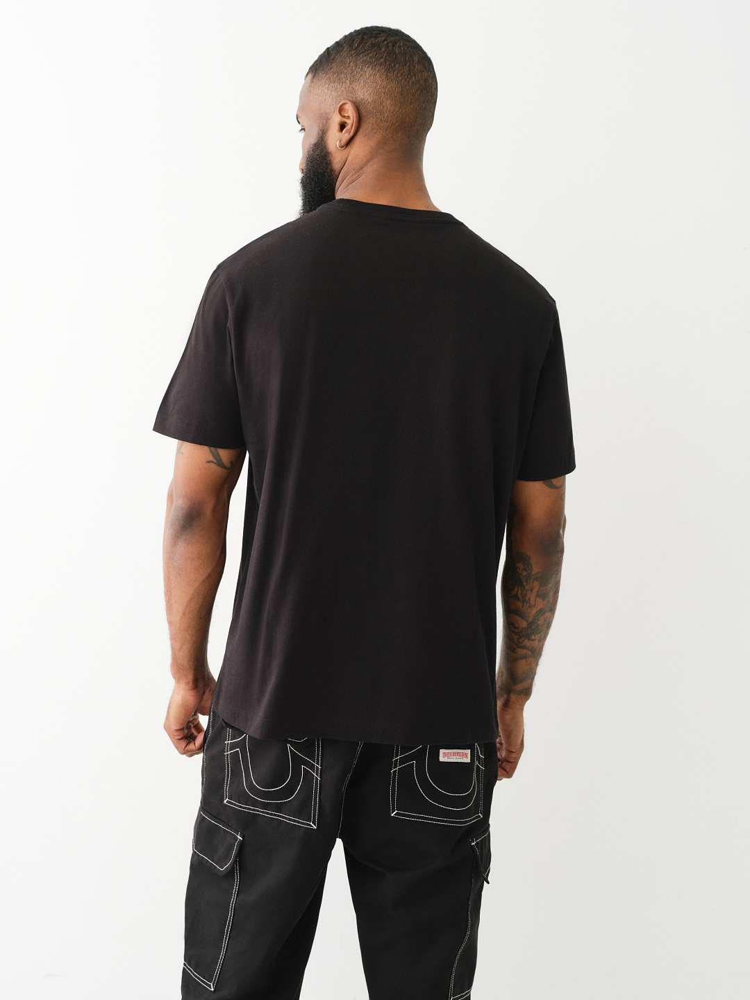EMBROIDERED CHAIN STITCH LOGO TEE | True Religion