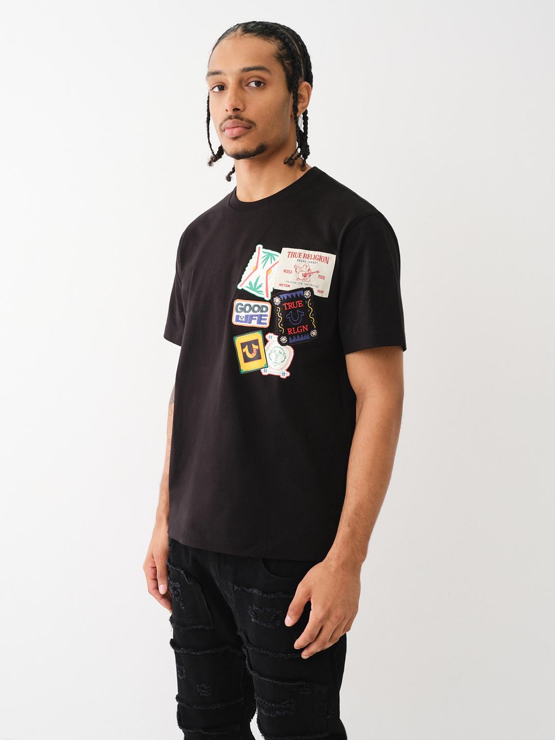 RESORT PATCH CREW TEE | True Religion
