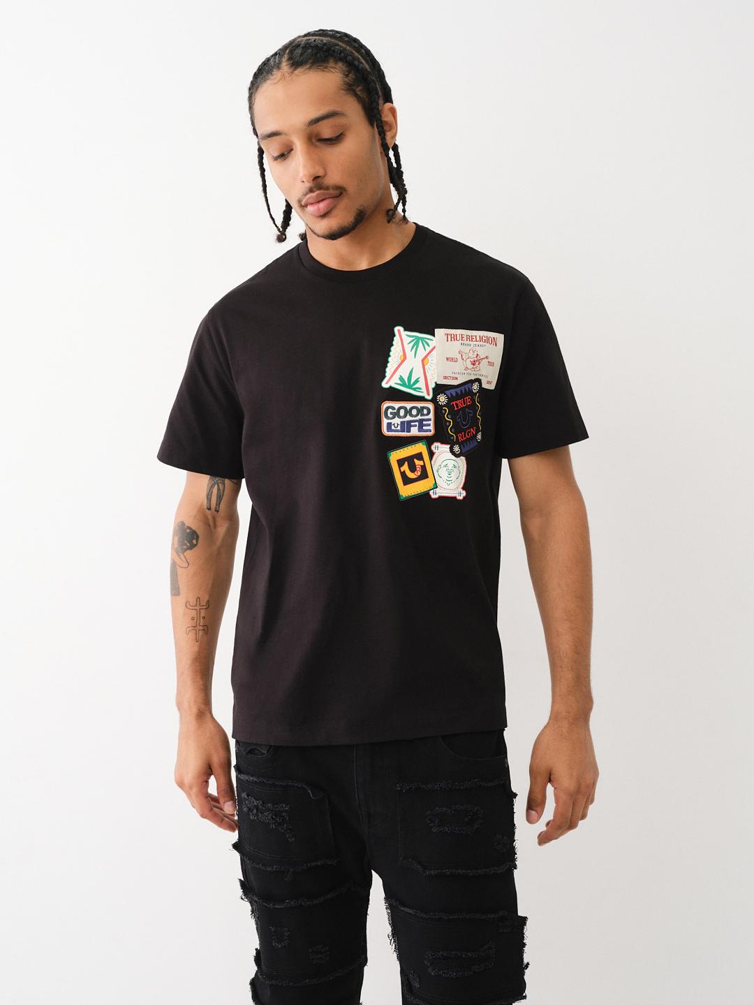 RESORT PATCH CREW TEE | True Religion