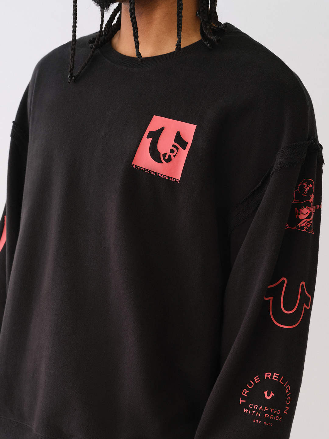 LOGO INVERTED SEAM SWEATSHIRT | True Religion