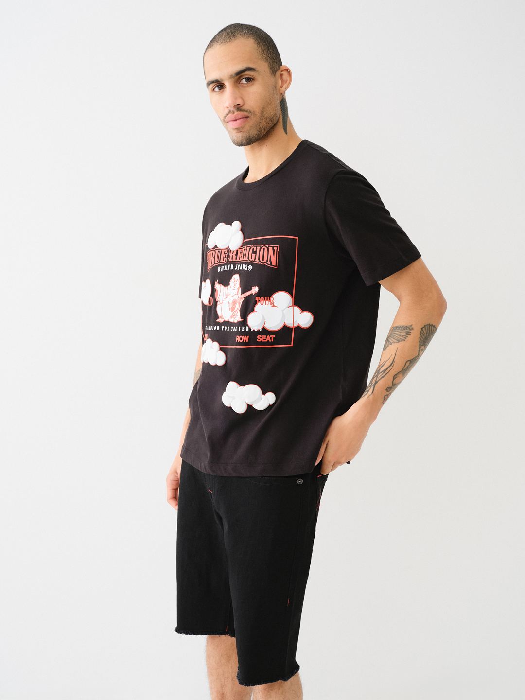 CLOUD PUFF PRINT TEE