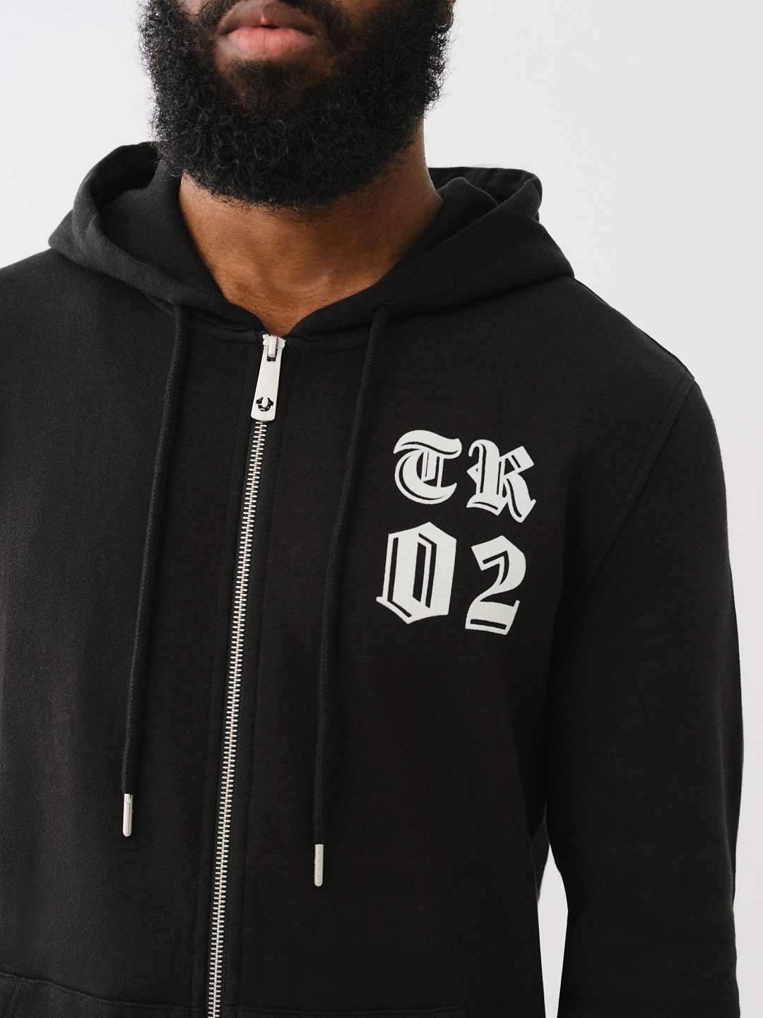 FLOCK LOGO ZIP HOODIE | True Religion